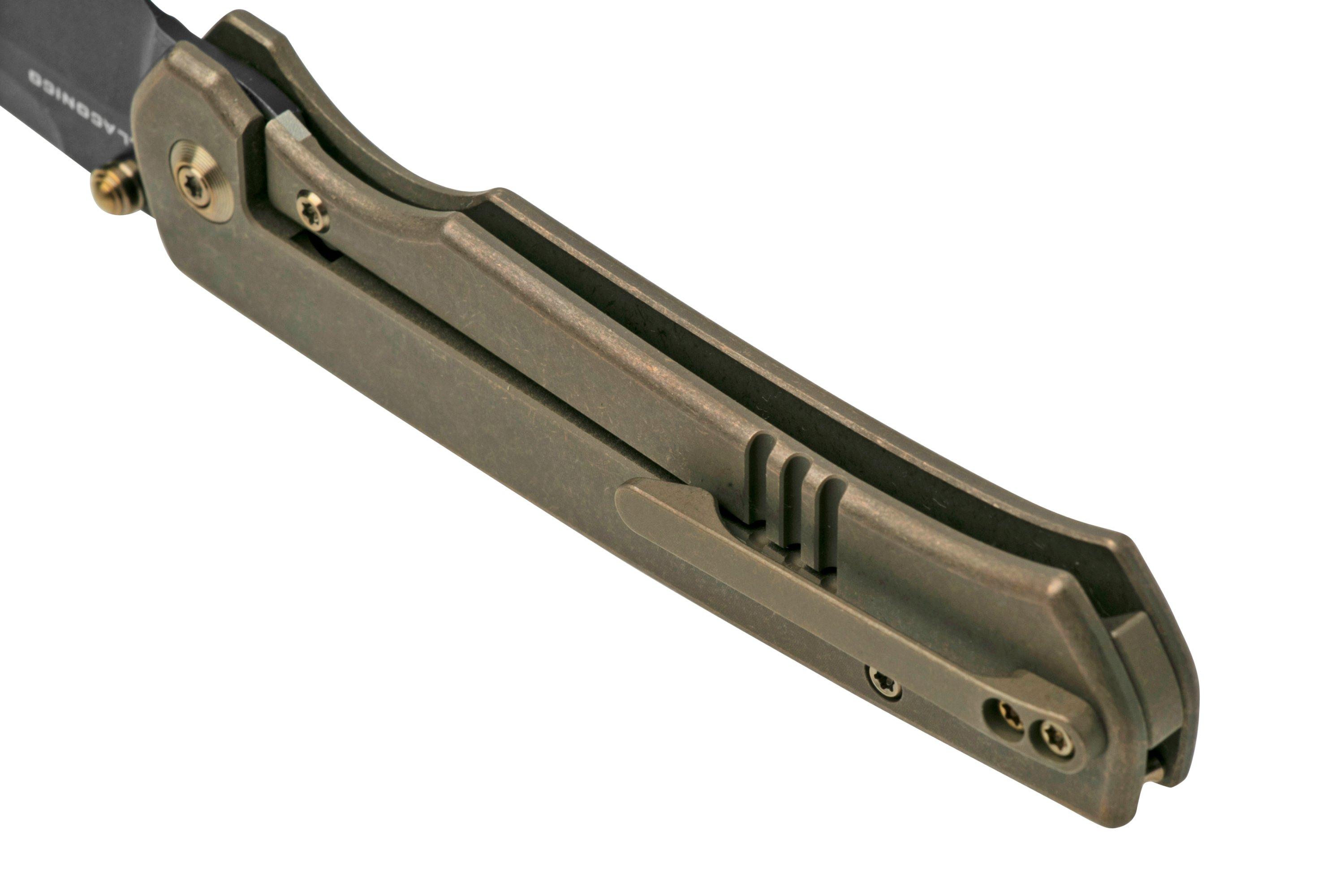WE Knife Evoke WE21046-2 bronze pocket knife, Ray Laconico design ...