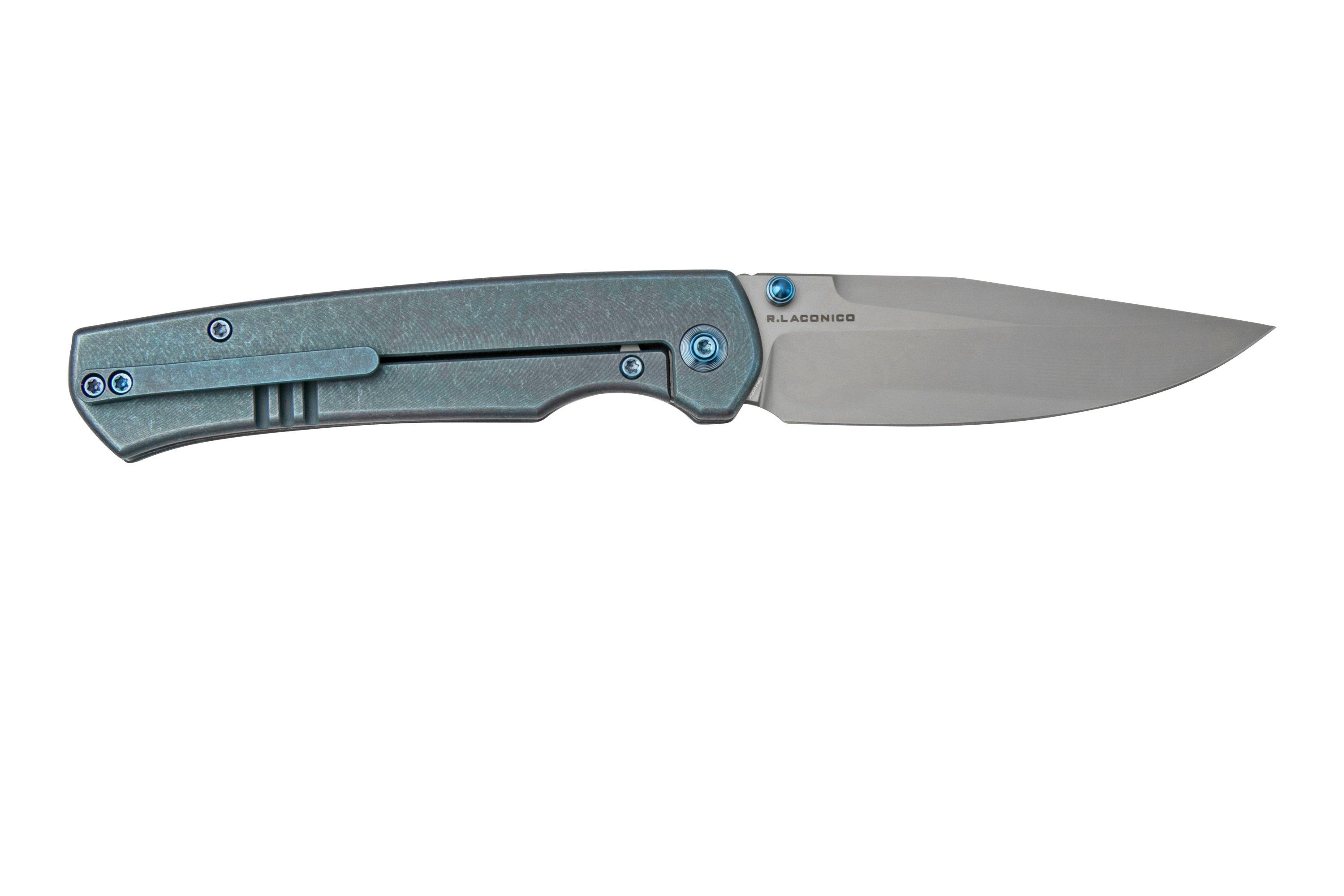 WE Knife Evoke WE21046-3 blue pocket knife, Ray Laconico design ...