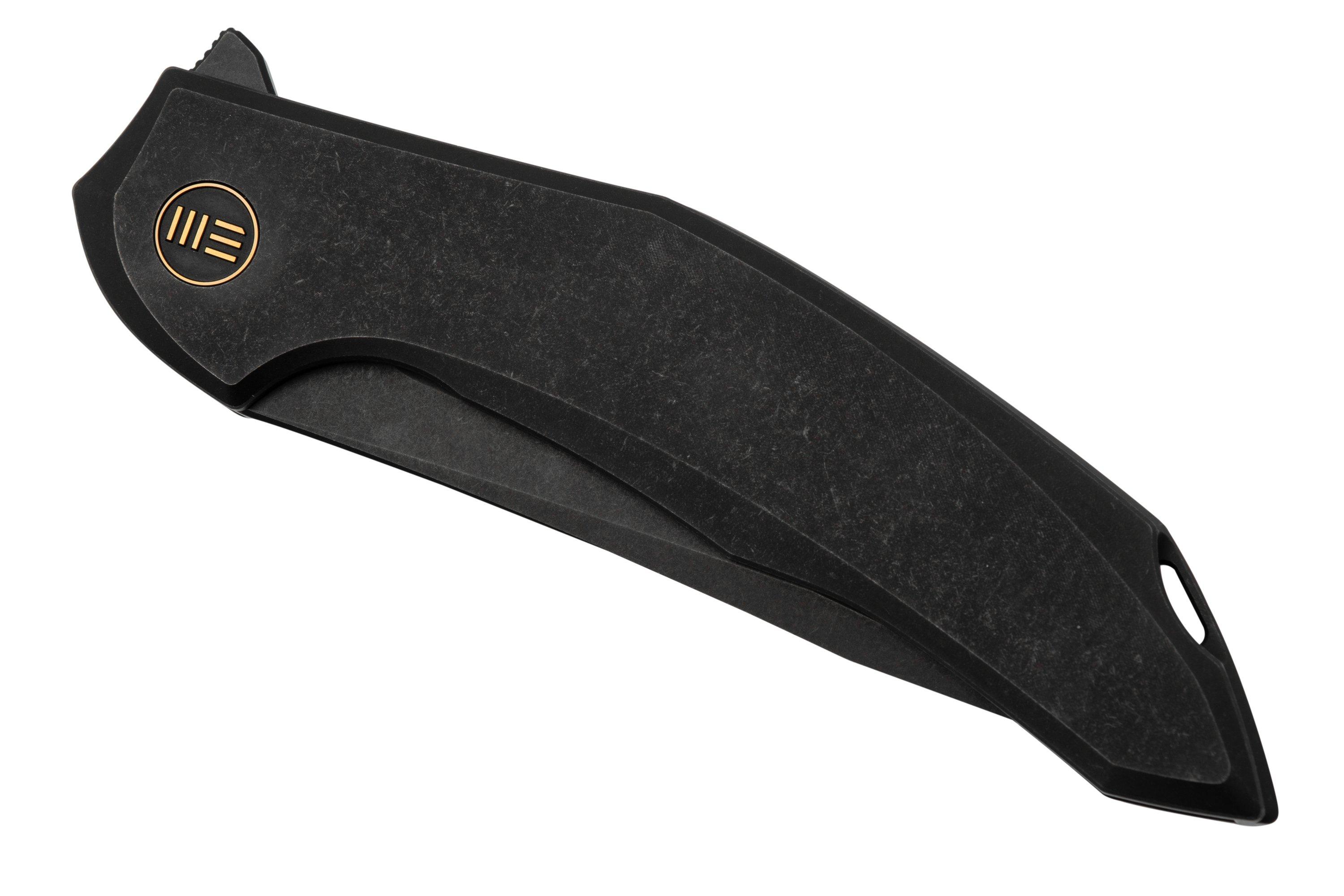 WE Knife Merata, WE22008A-1 Limited Edition, Black Titanium CPM 20CV ...