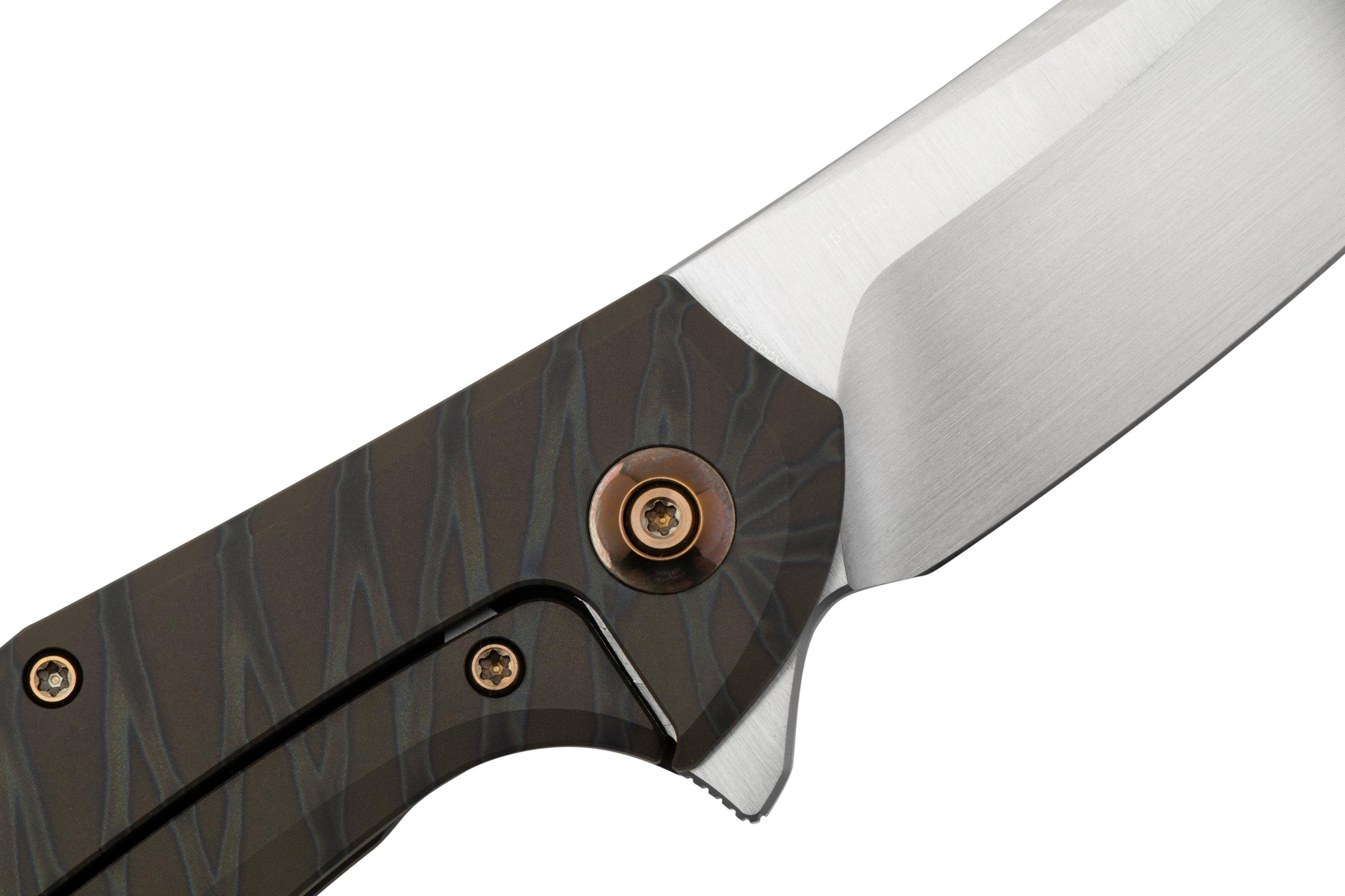 WE Knife Merata, WE22008A-3 Limited Edition, Tiger Stripe Flamed ...