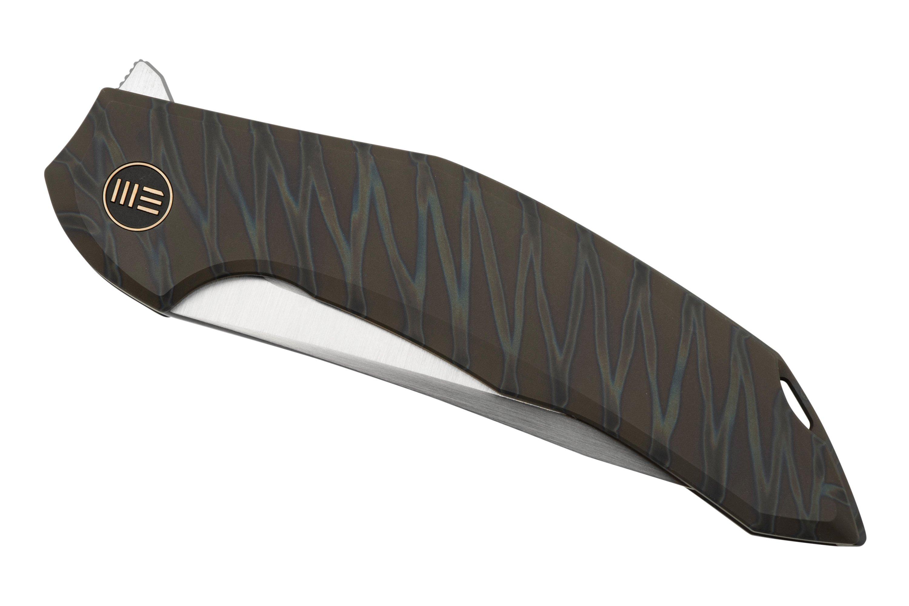 WE Knife Merata, WE22008A-3 Limited Edition, Tiger Stripe Flamed ...