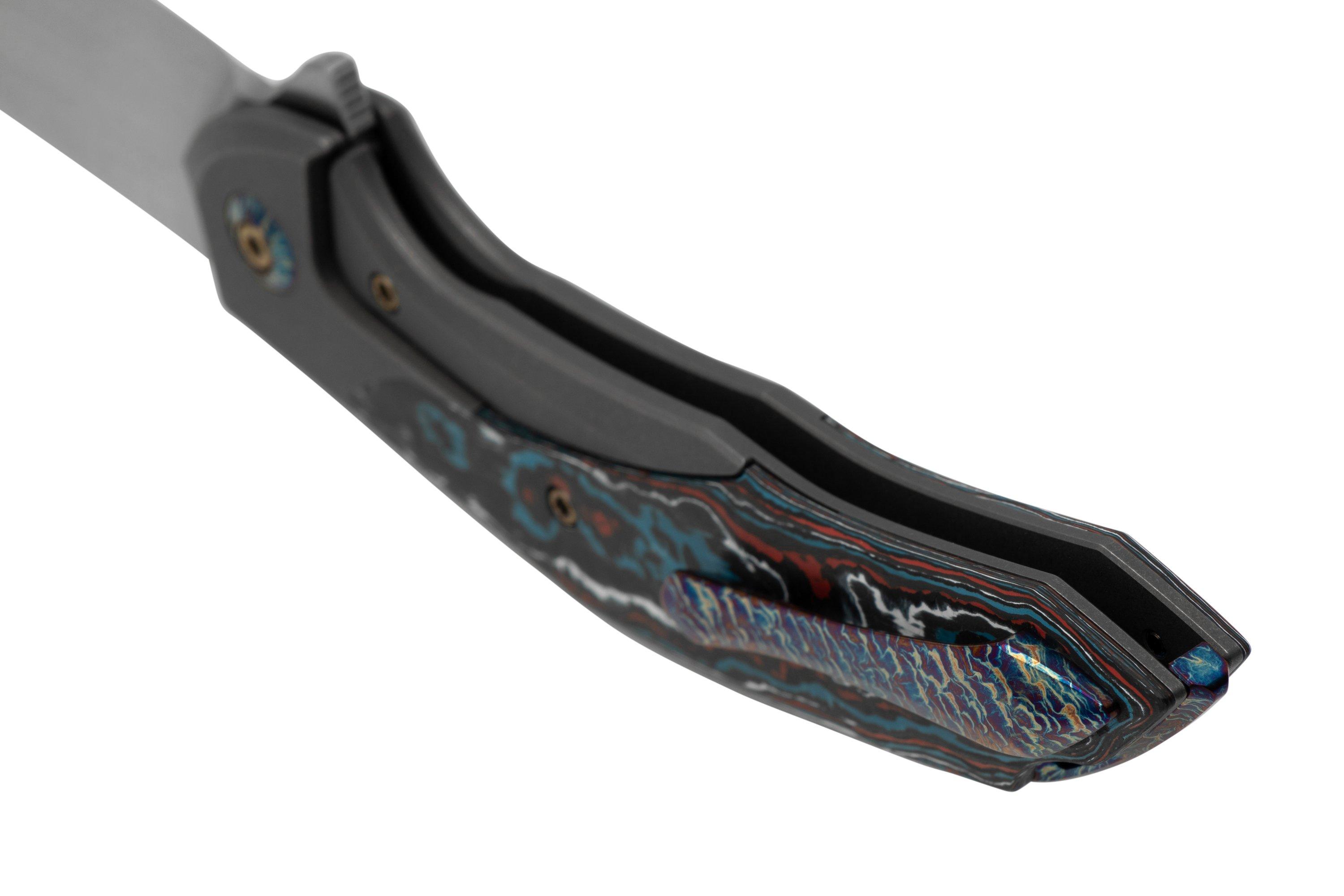 WE Knife Merata, WE22008B-2 Limited Edition, Nebula Fatcarbon, Grey ...