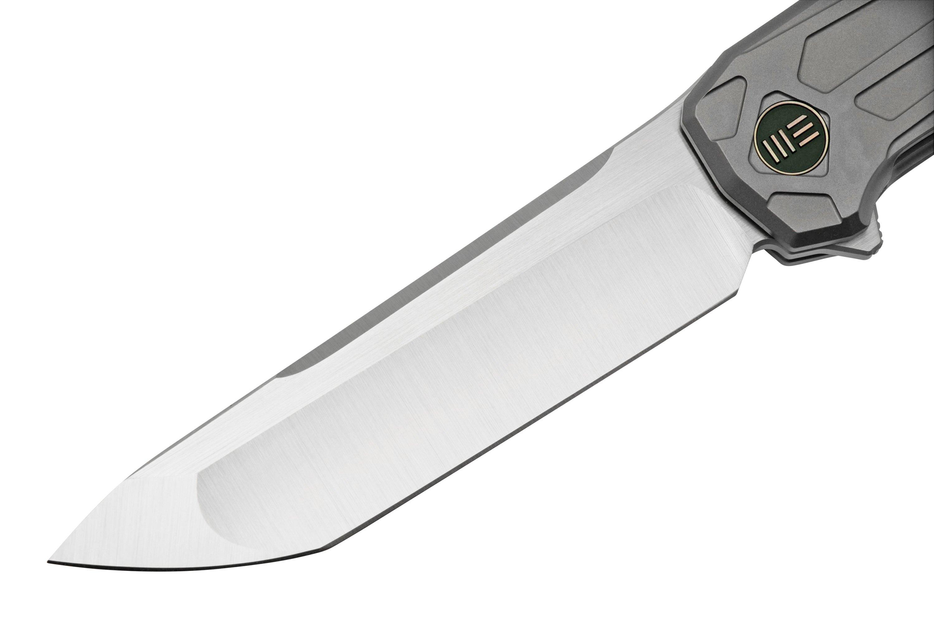 WE Knife Shadowfire WE22035-2 Gray Titanium, Satin, pocket knife, Rafal ...