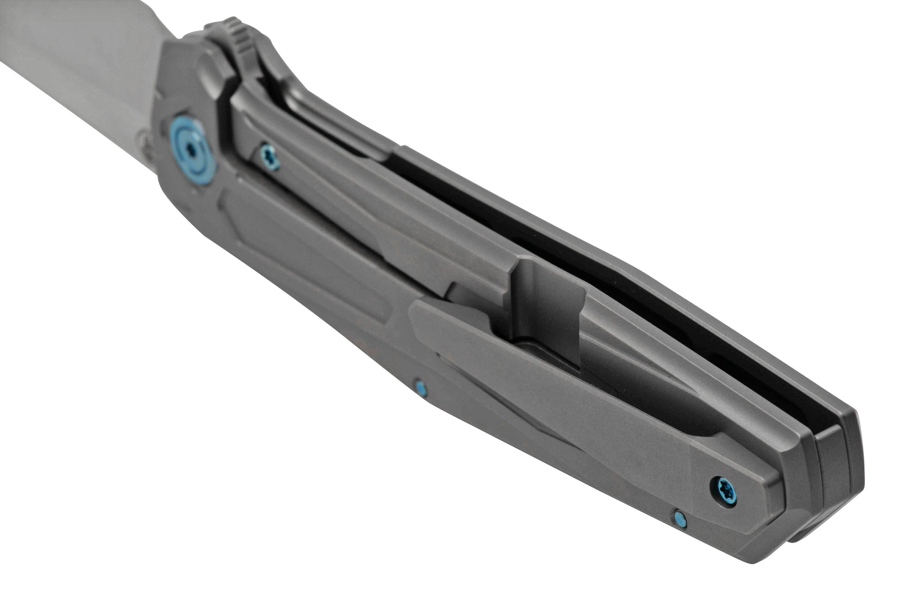WE Knife Shadowfire WE22035-2 Gray Titanium, Satin, pocket knife, Rafal ...