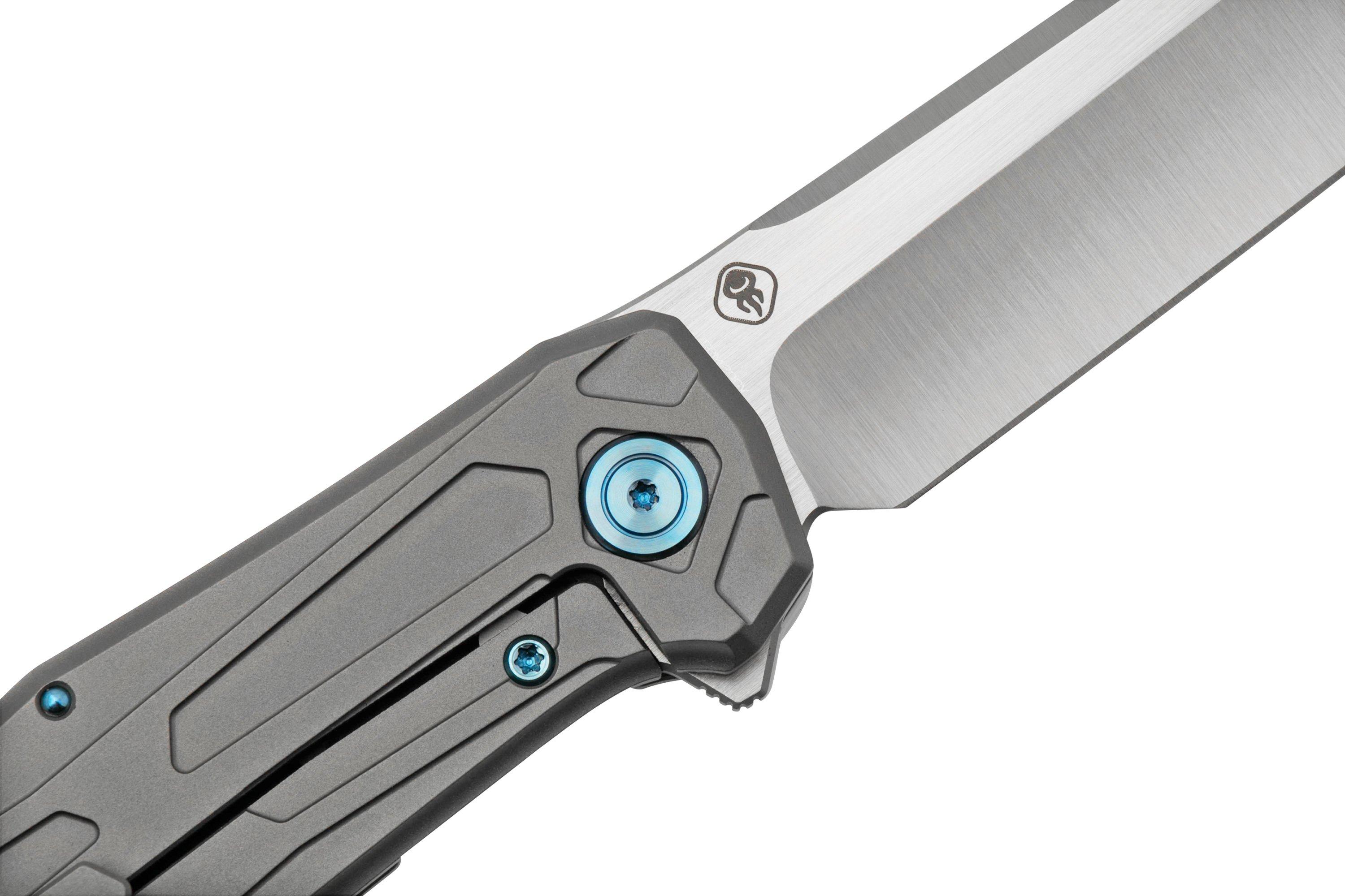 WE Knife Shadowfire WE22035-2 Gray Titanium, Satin, pocket knife, Rafal ...