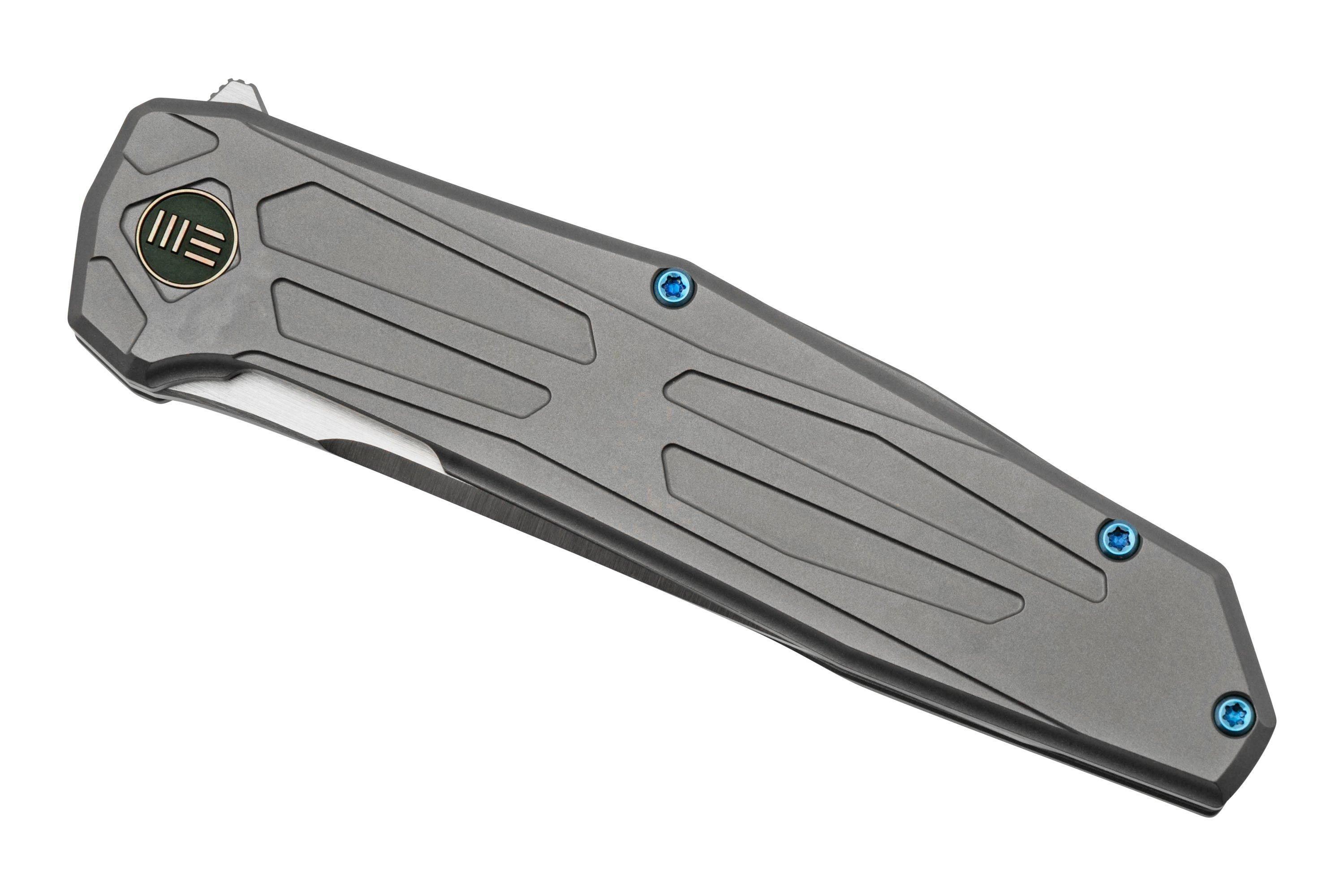 WE Knife Shadowfire WE22035-2 Gray Titanium, Satin, pocket knife, Rafal ...