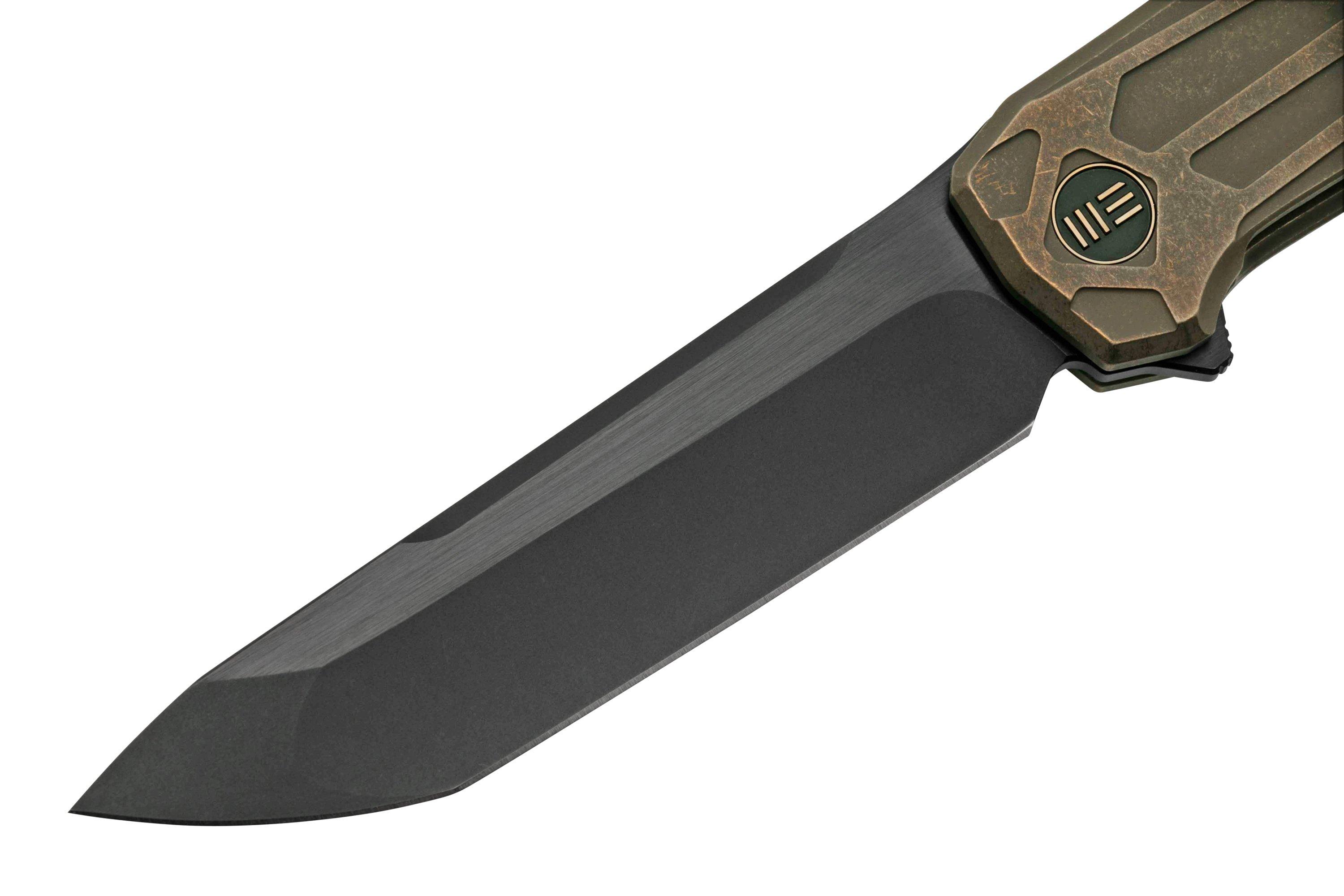 WE Knife Shadowfire WE22035-3 Bronze Titanium, Black Stonewashed ...
