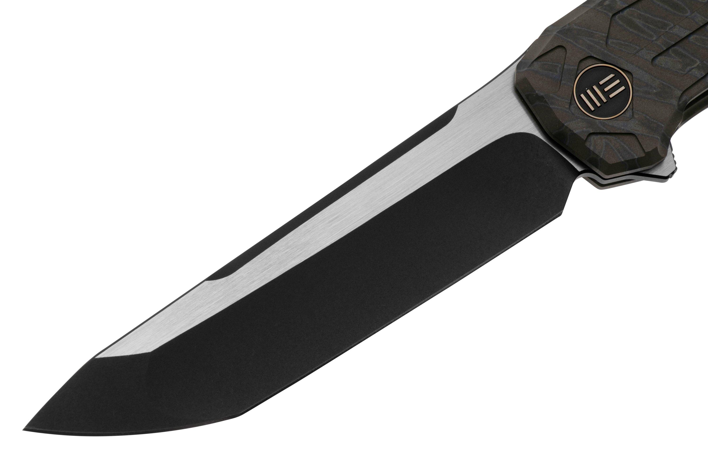 WE Knife Shadowfire WE22035-4, Tiger Stripe Flame Titanium, pocket ...