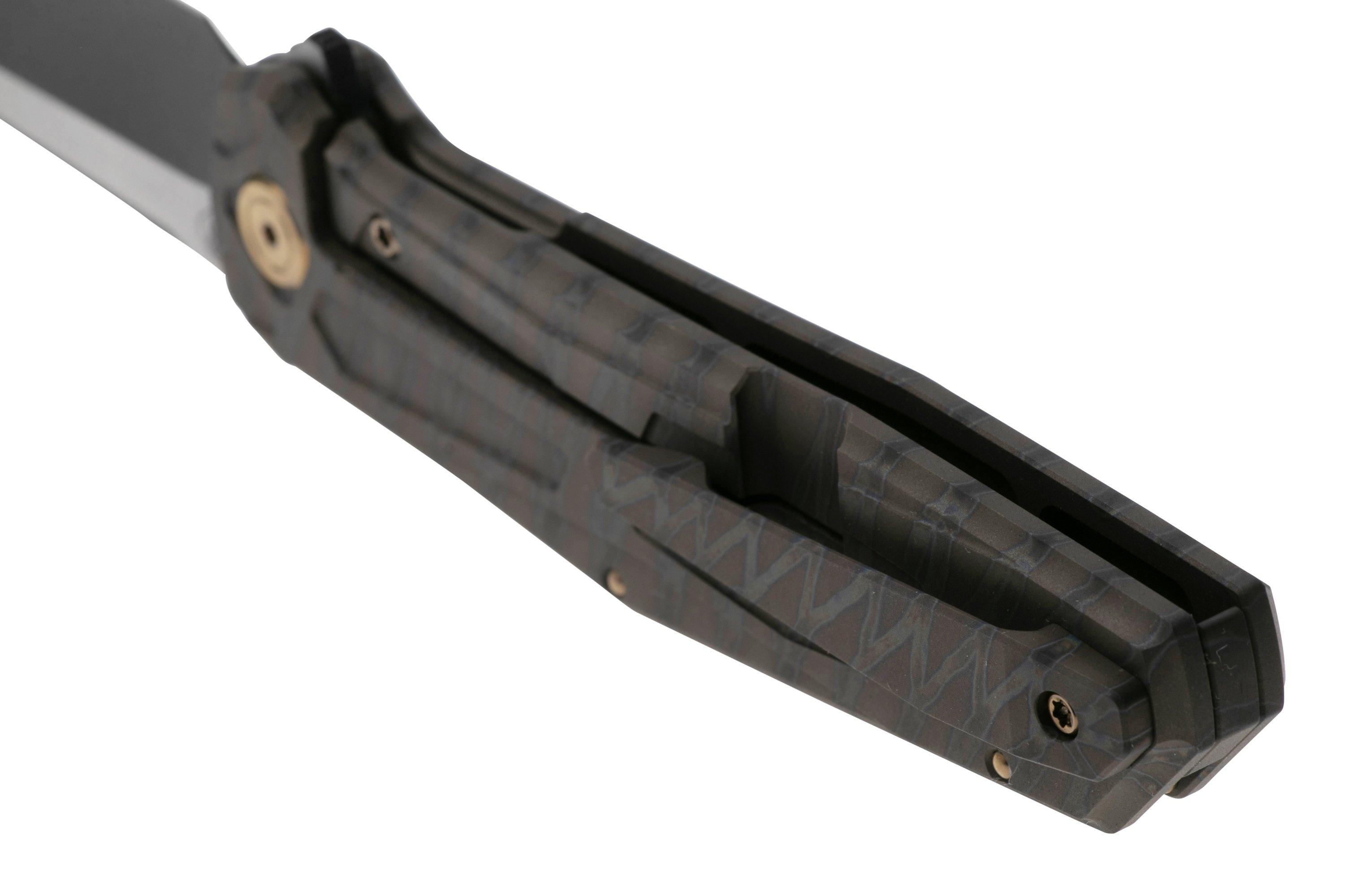 WE Knife Shadowfire WE22035-4, Tiger Stripe Flame Titanium, pocket ...