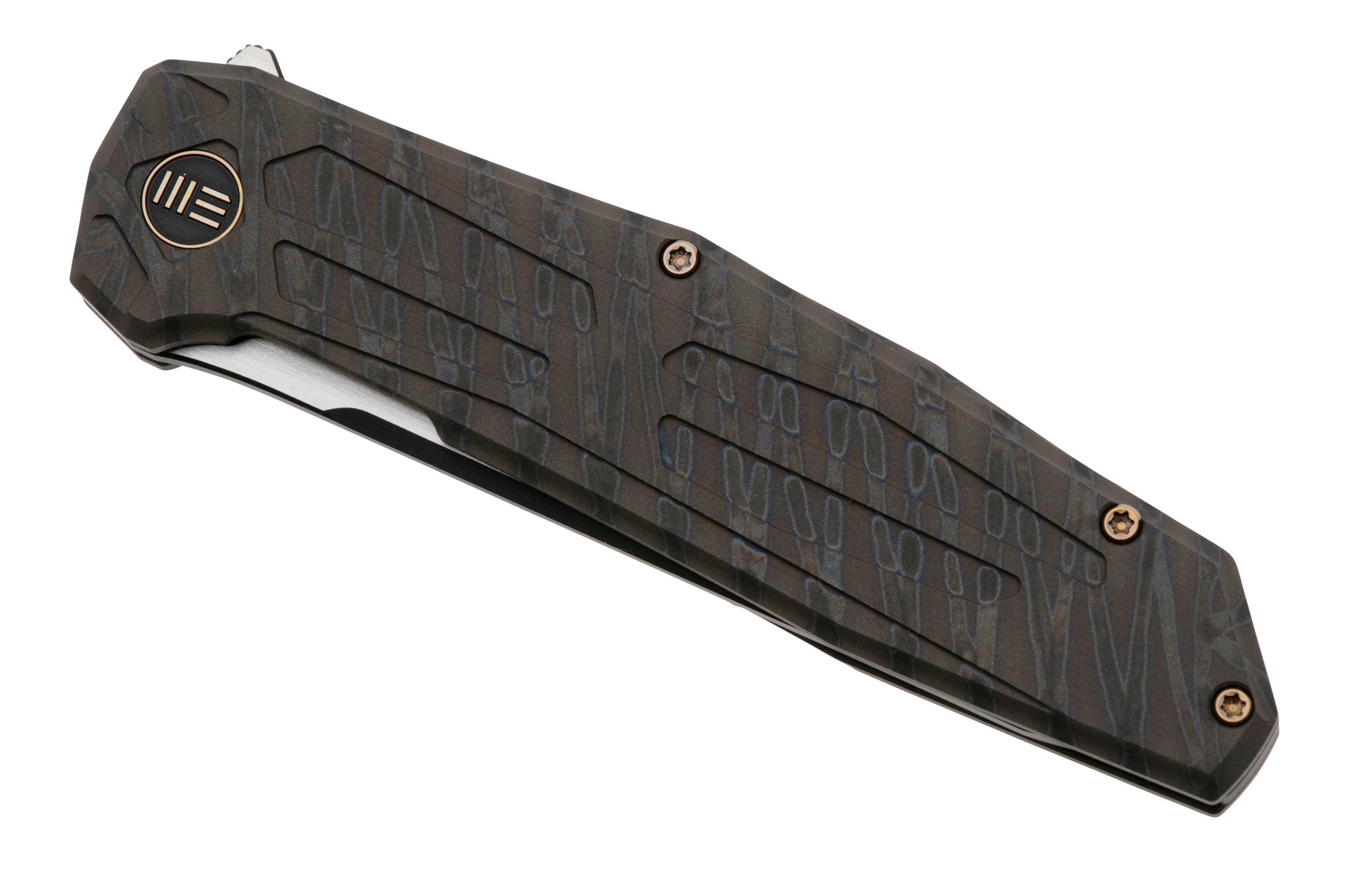 WE Knife Shadowfire WE22035-4, Tiger Stripe Flame Titanium, pocket ...