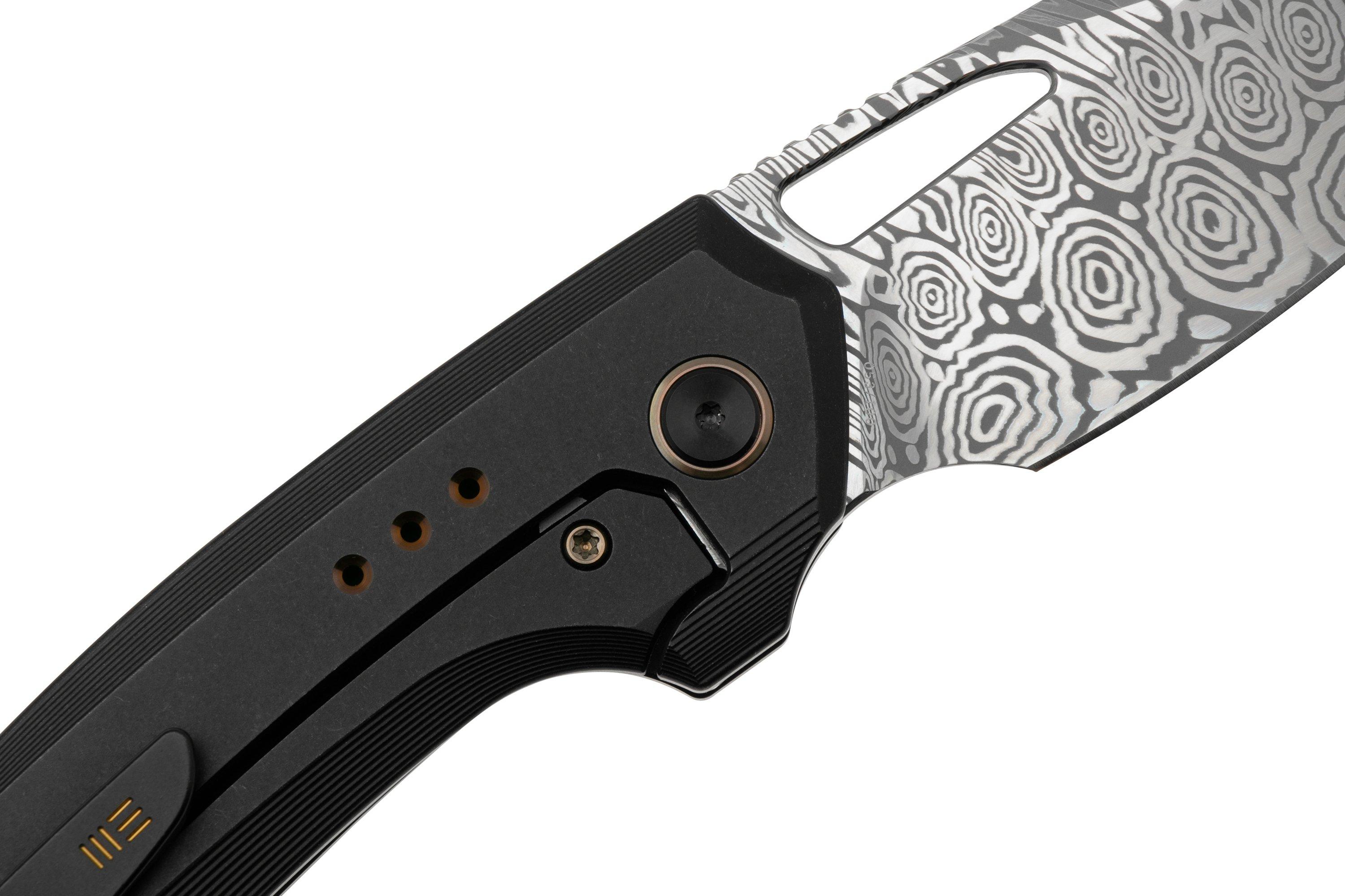 WE Knife Nefaris WE22040F-DS1, Heimskringla Damasteel Clippoint, Nebula ...