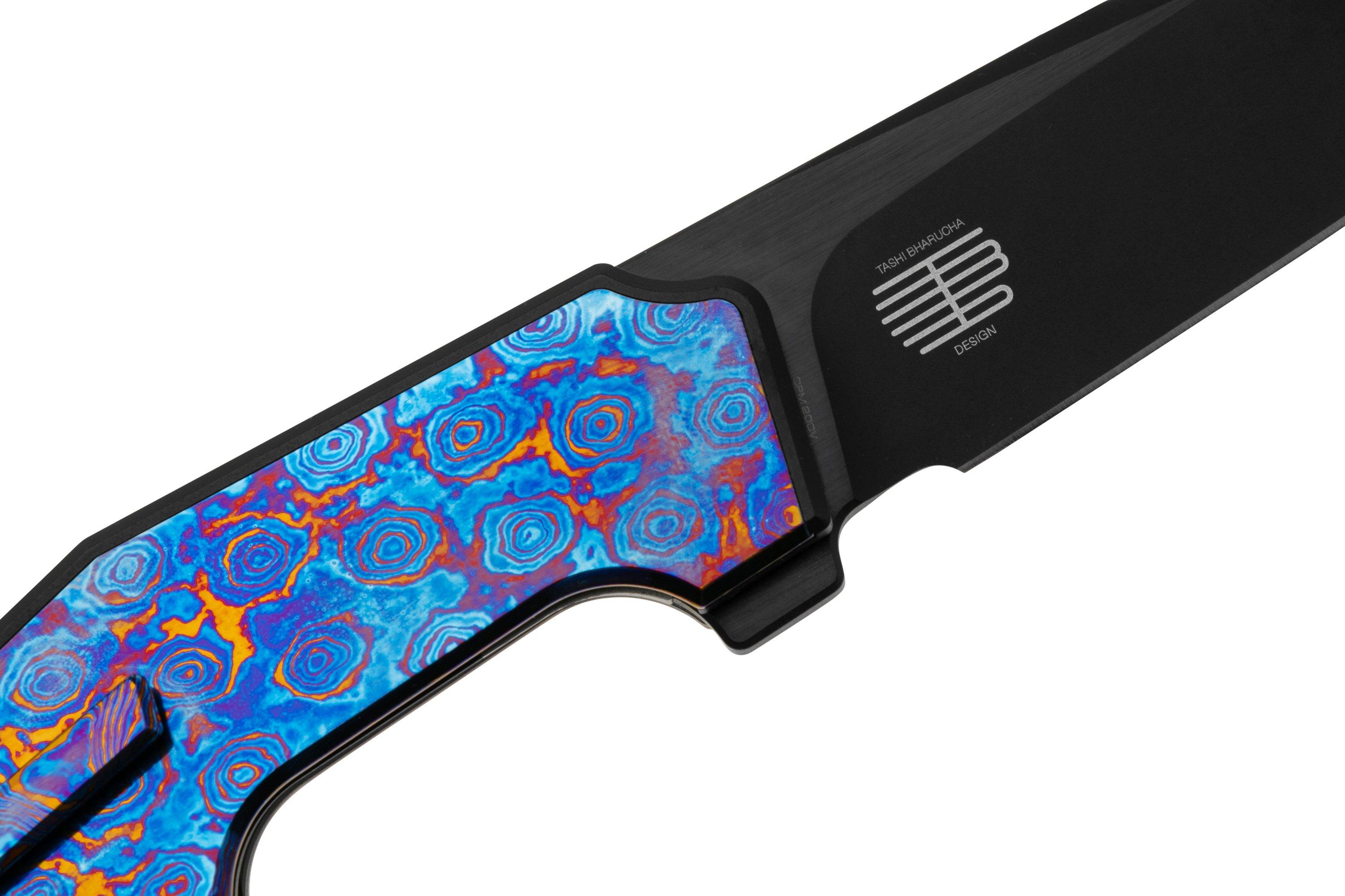 WE Knife OAO One And Only WE23001-4, Blackwashed CPM 20 CV, Black ...