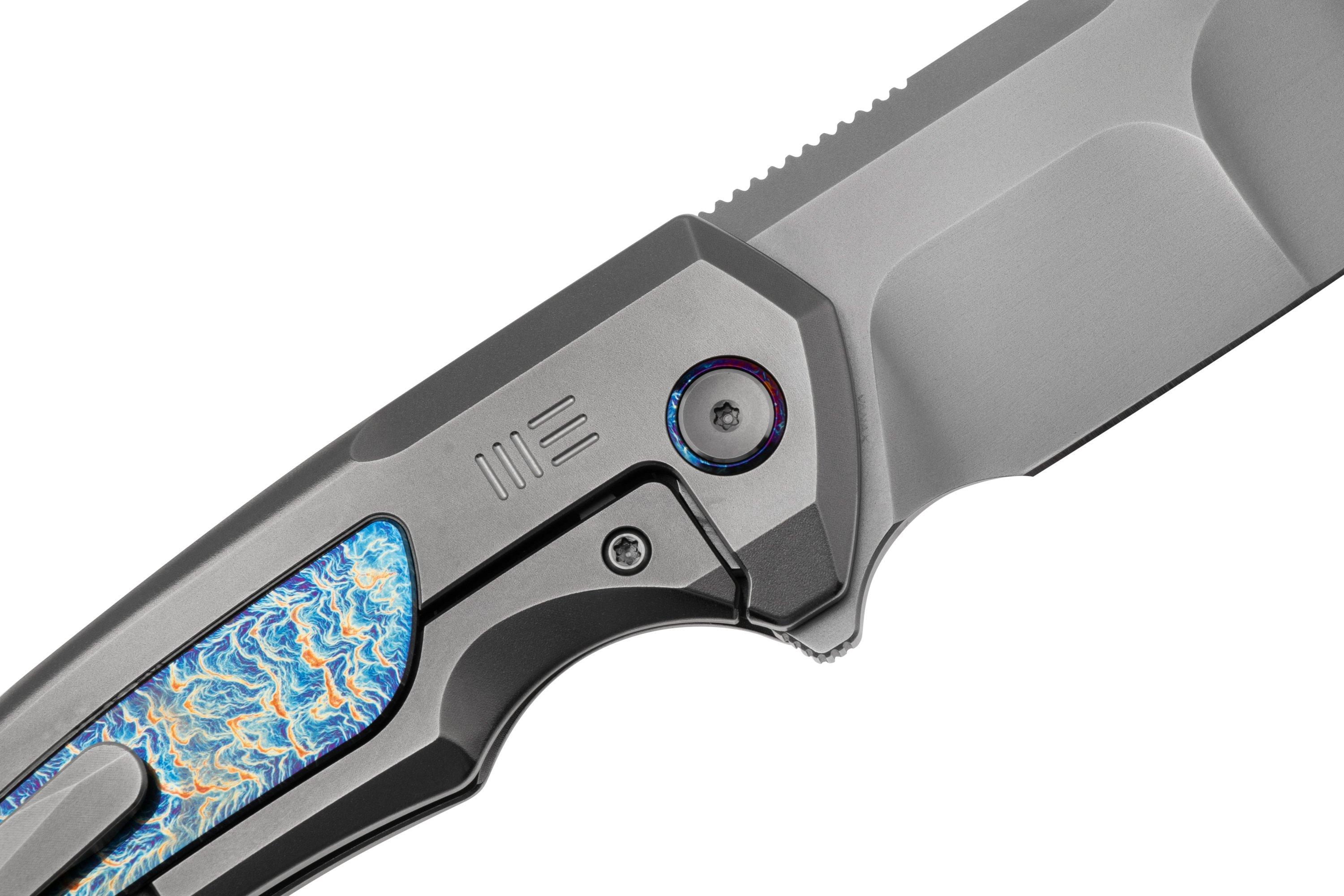 WE Knife Hyperactive WE23030-1 Polished Bead Blasted Vanax, Polished ...