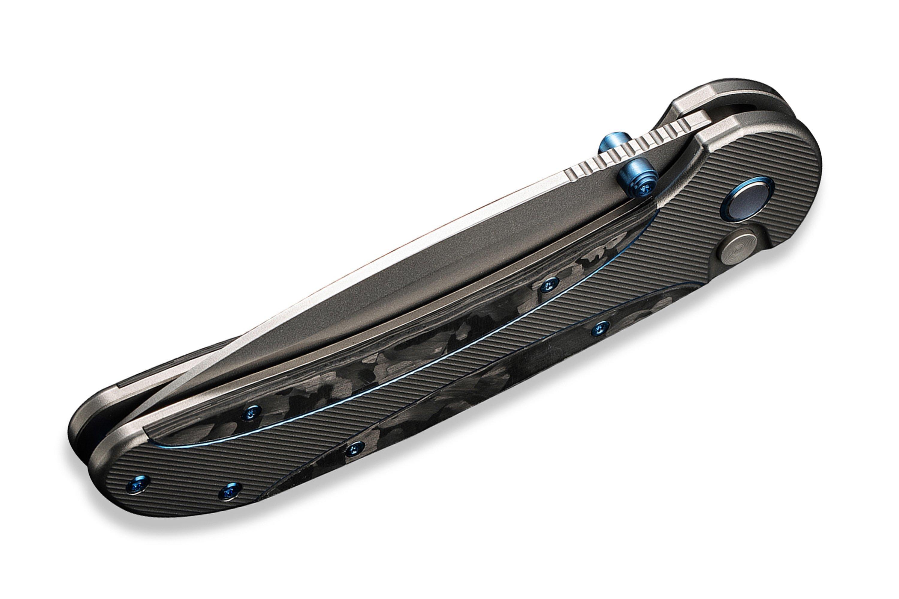 WE Knife Zizzit WE23031-3 Bead Blasted CPM 20CV, Polished Bead Blasted ...