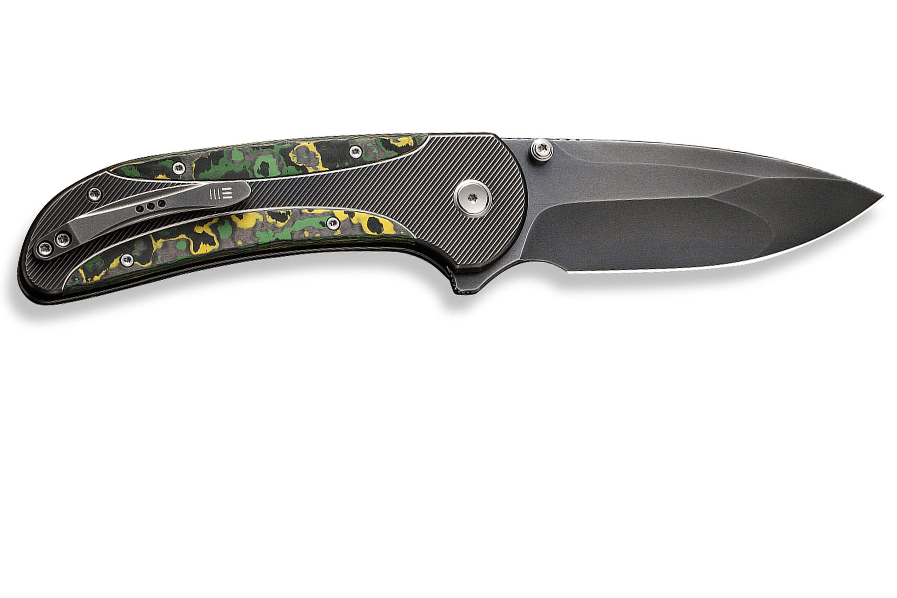 WE Knife Zizzit WE23031-4 Polished Gray CPM 20CV, Polished Gray ...
