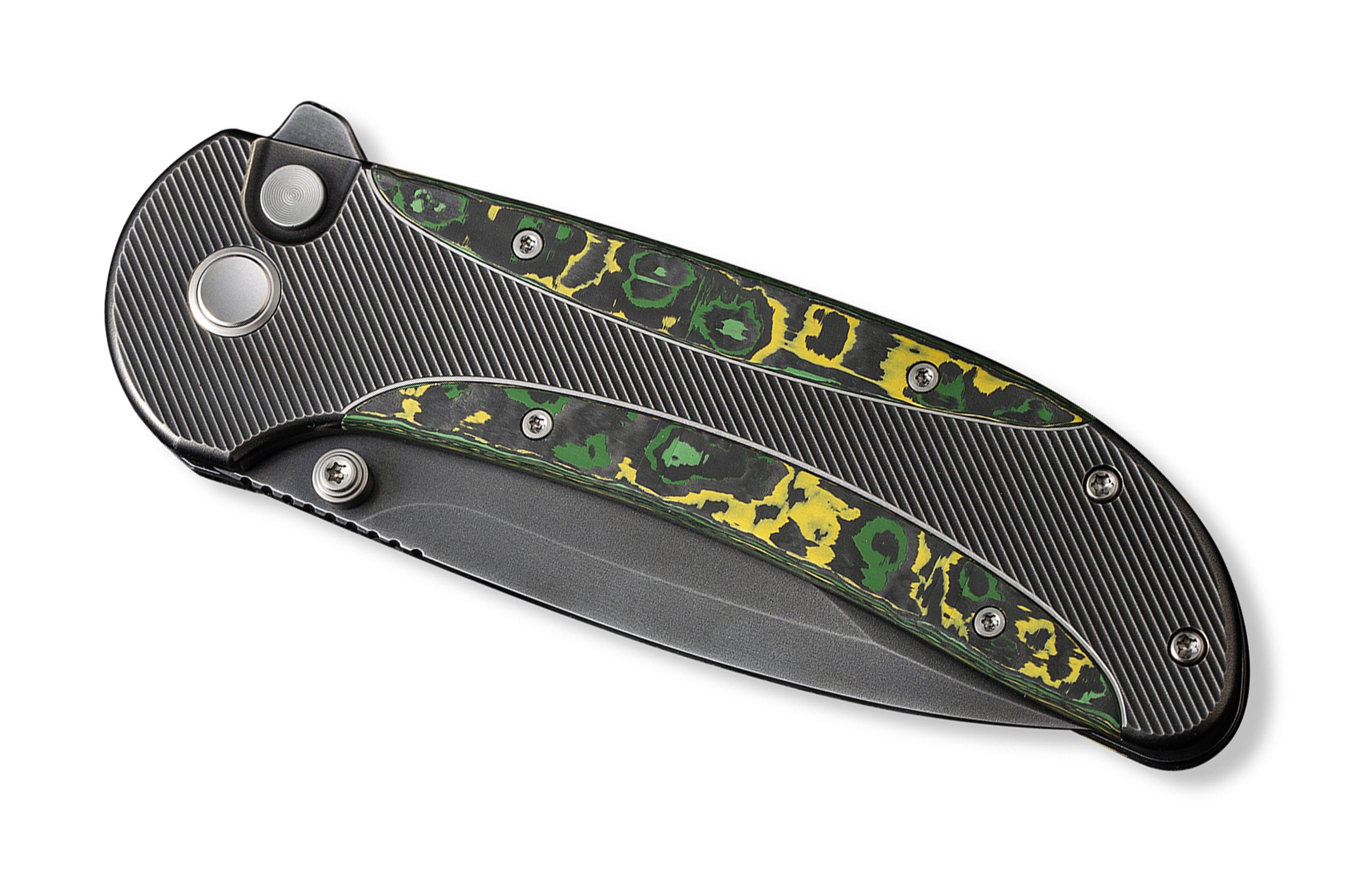 WE Knife Zizzit WE23031-4 Polished Gray CPM 20CV, Polished Gray ...