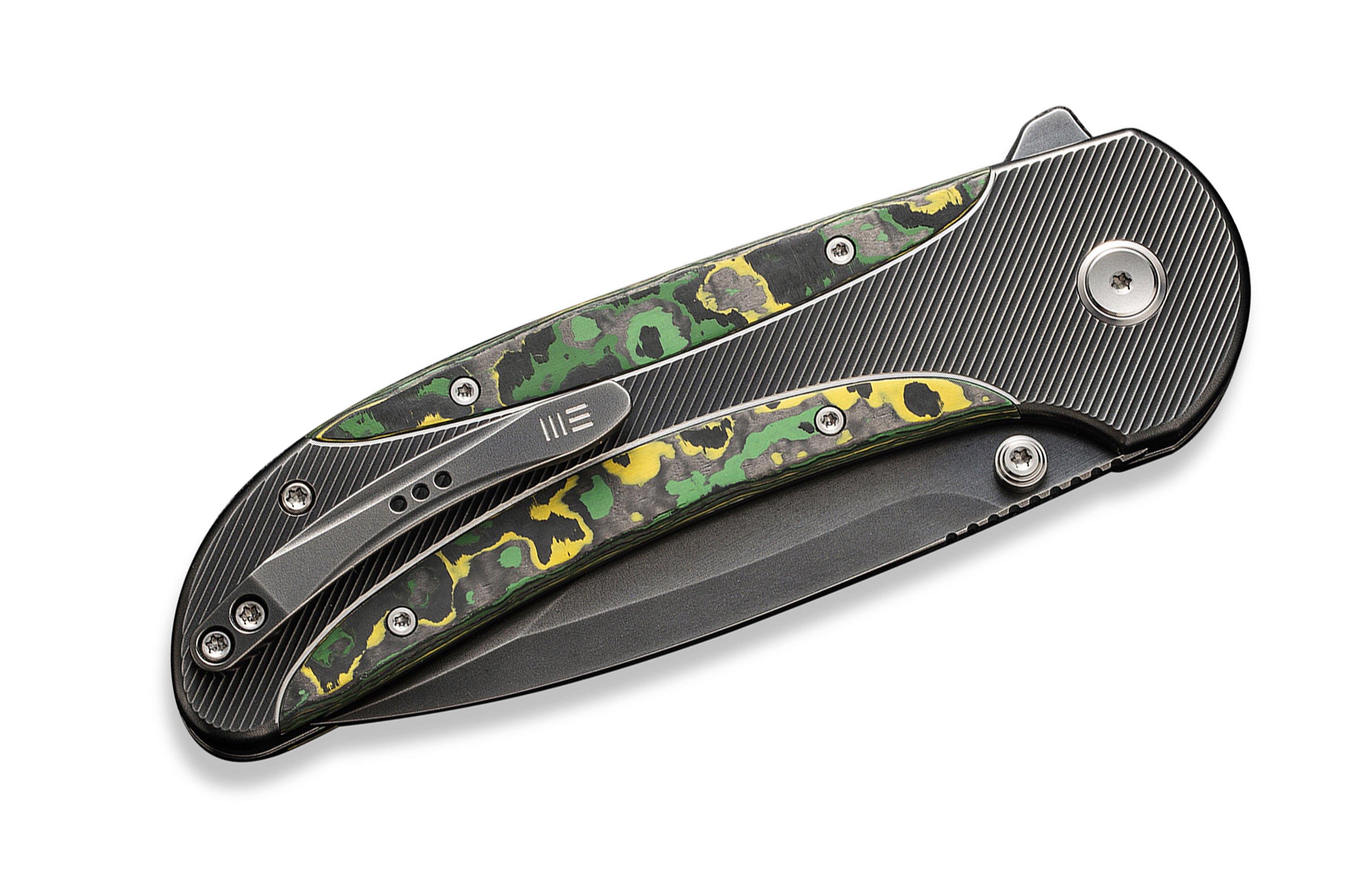 WE Knife Zizzit WE23031-4 Polished Gray CPM 20CV, Polished Gray ...