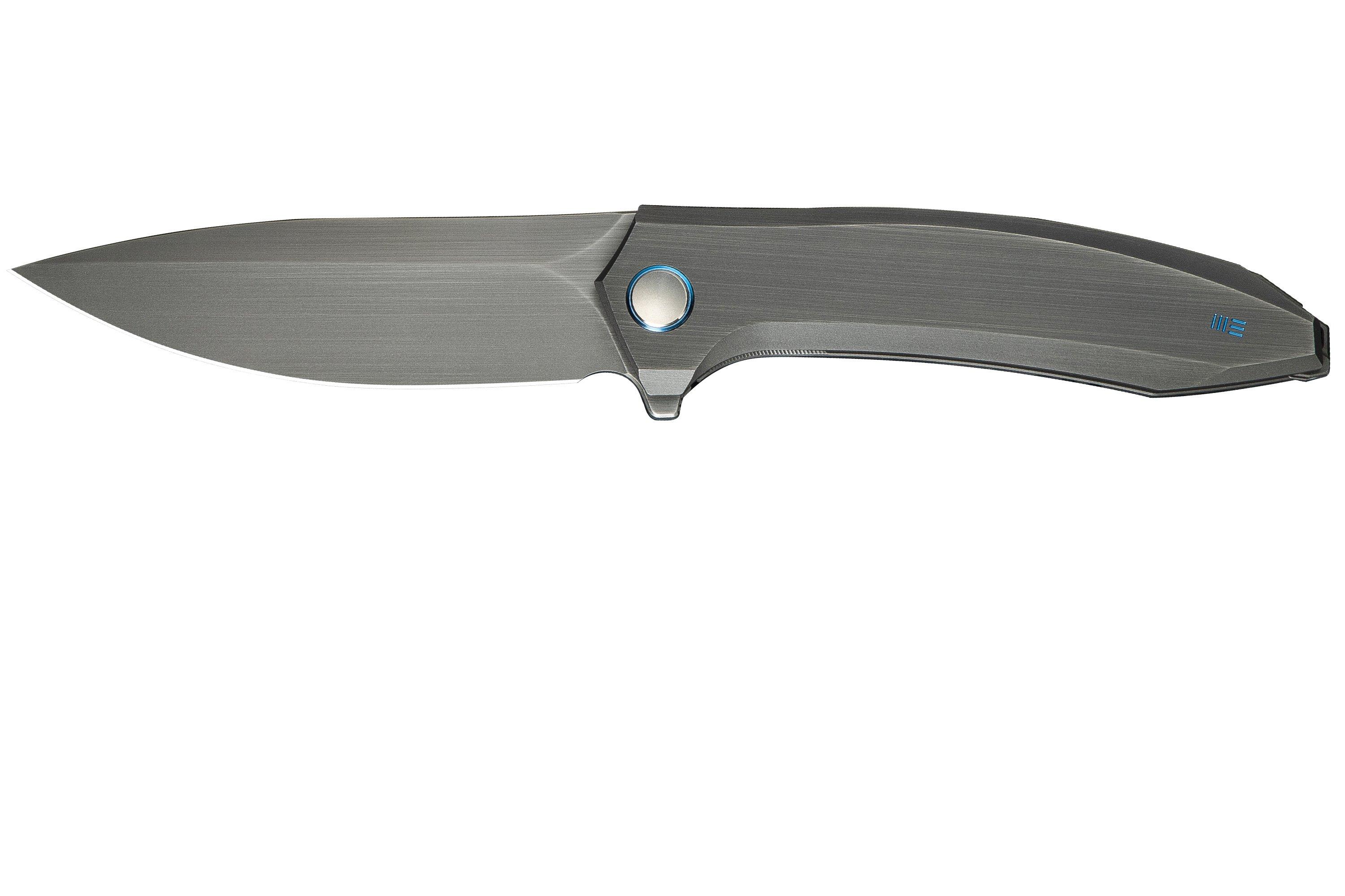 WE Knife Acuminal WE23070-3 Gray Vanax, Gray Titanium, pocket knife ...
