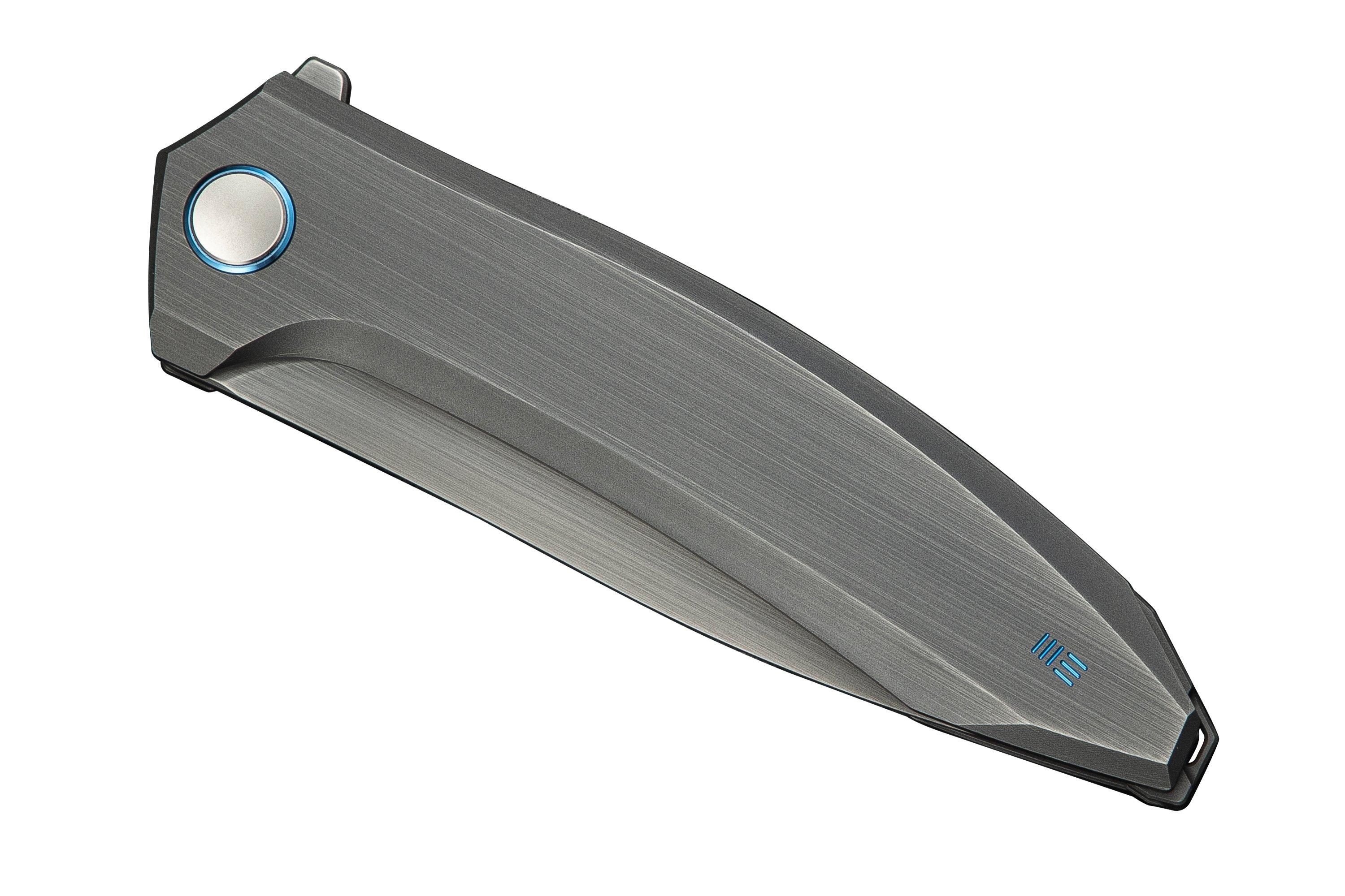 WE Knife Acuminal WE23070-3 Gray Vanax, Gray Titanium, pocket knife ...