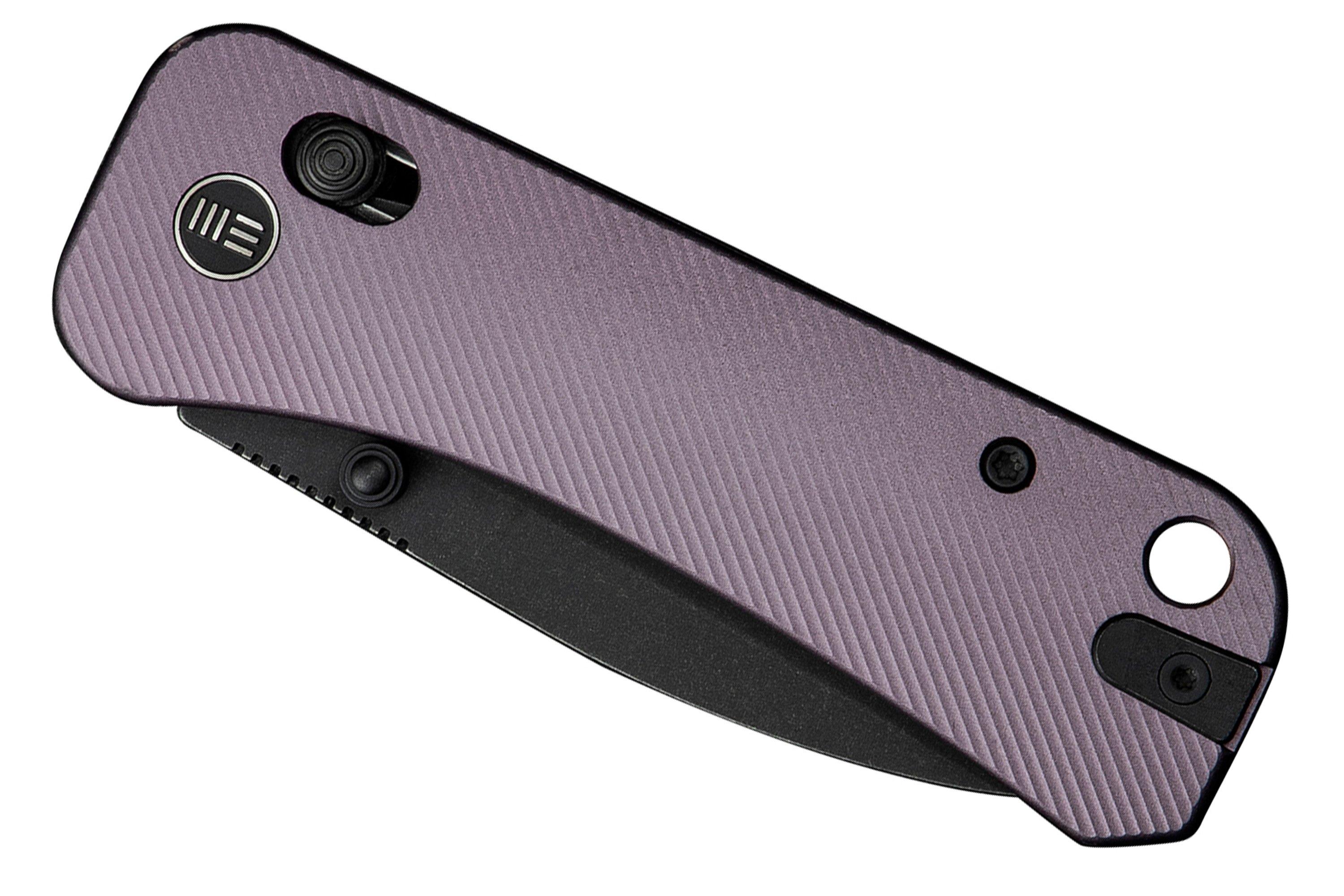 WE Knife Banter 2 WE23075-2 CPM-S35VN, Purple Aluminium, zakmes, Ben ...