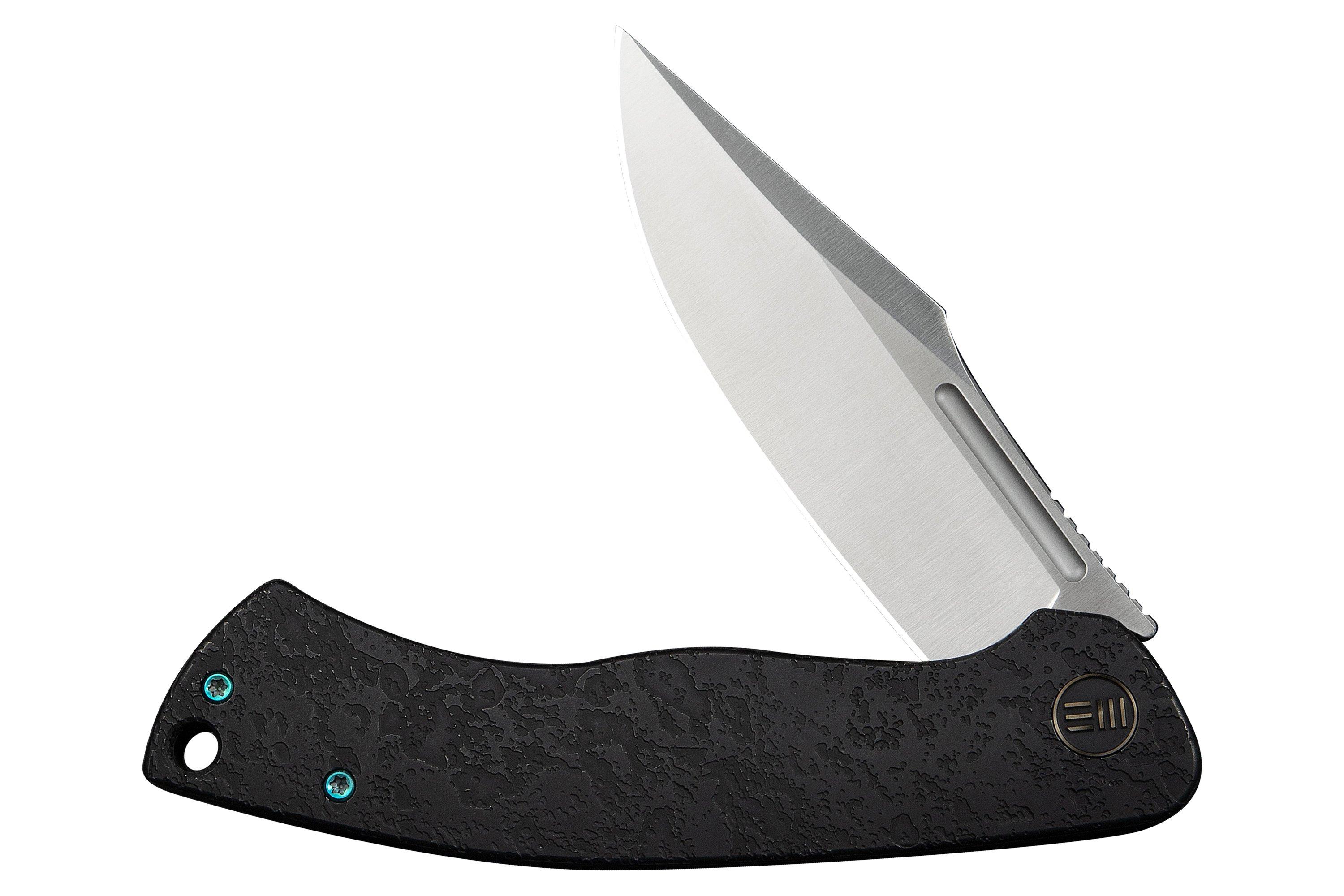 WE Knife Essential Knight WE24003-1 Satin Böhler M390, Etched Black ...