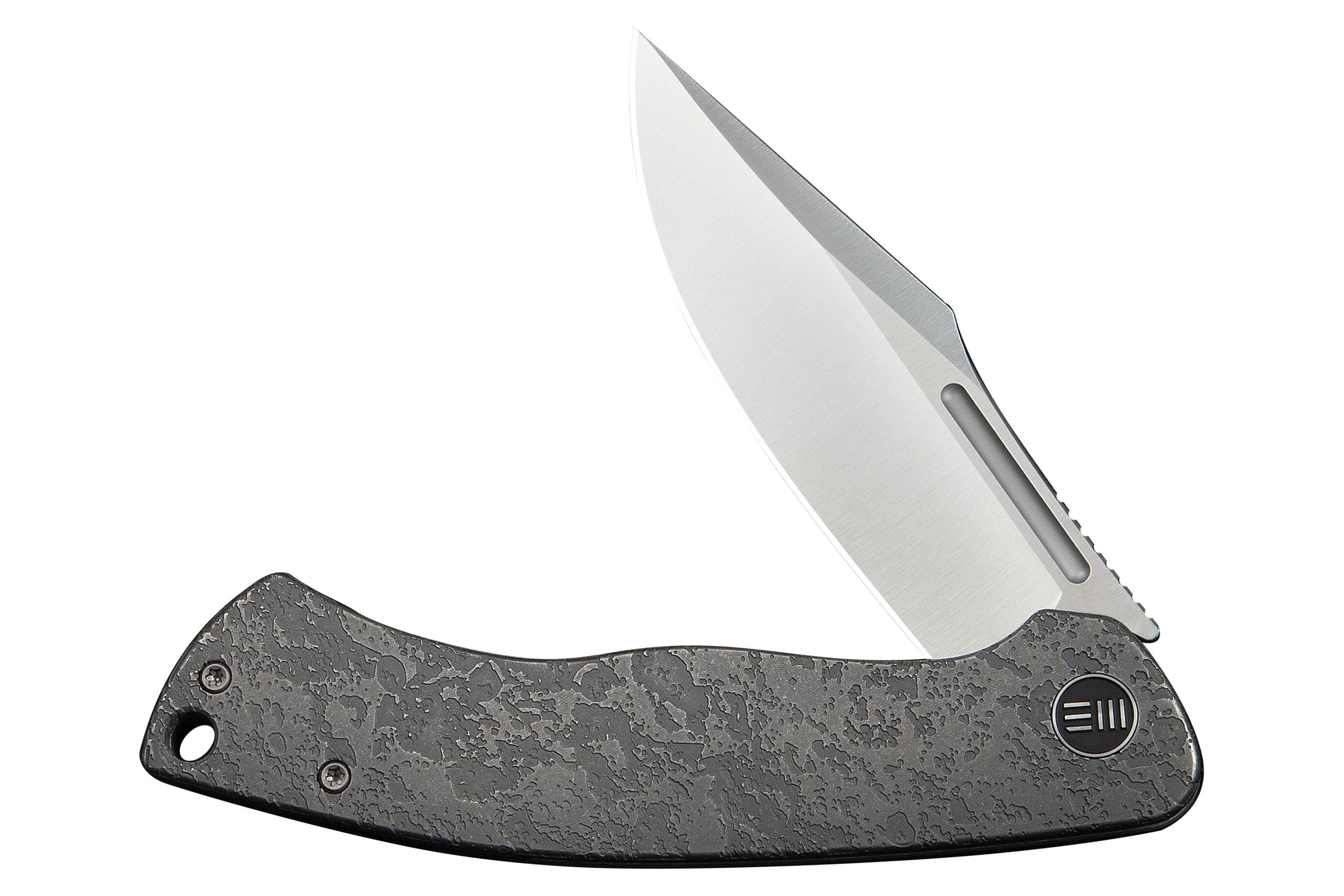 WE Knife Essential Knight WE24003-3 Satin Böhler M390, Etched Gray ...