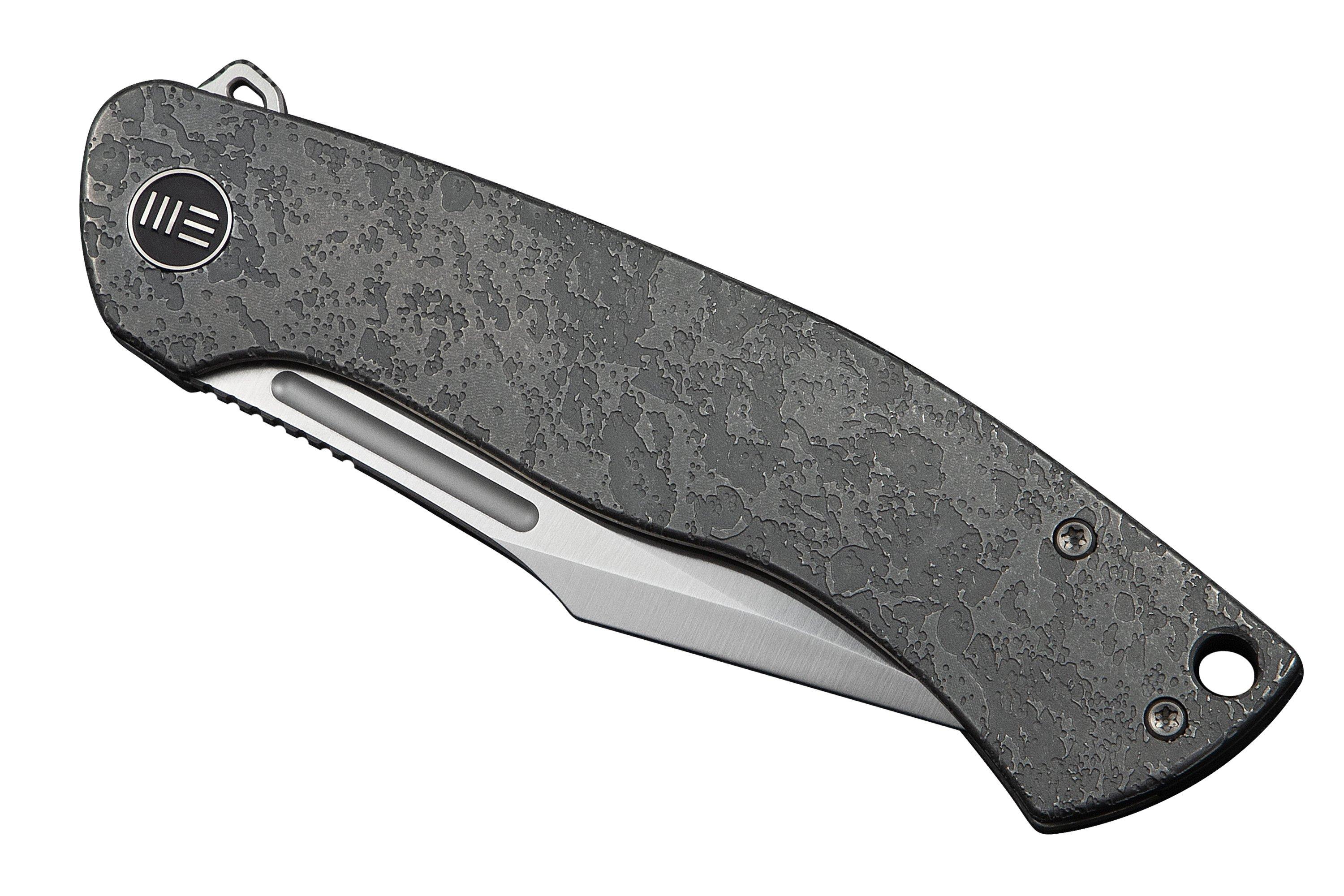 WE Knife Essential Knight WE24003-3 Satin Böhler M390, Etched Gray ...