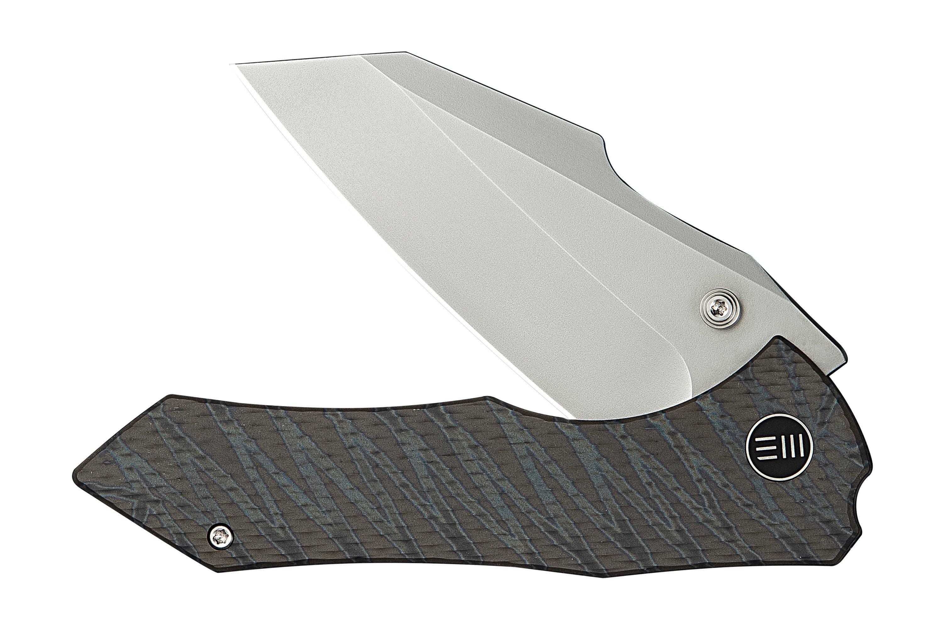 WE Knife High-Fin XL WE24010-4 Bead Blasted CPM 20CV, Diamond Tiger ...