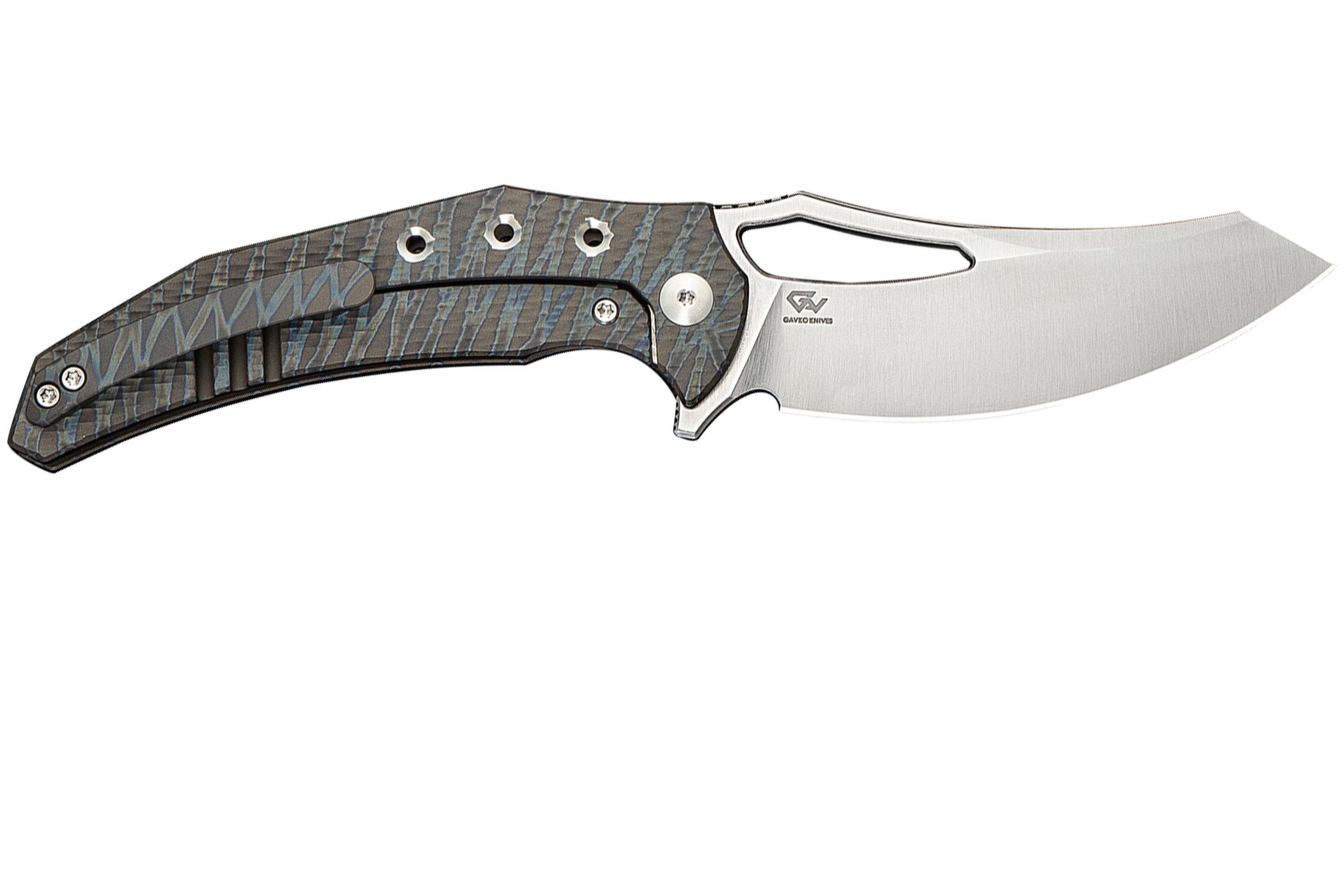 WE Knife Epaulette WE24024-2 Satin M390 Diamond/Tiger Stripe Flamed ...