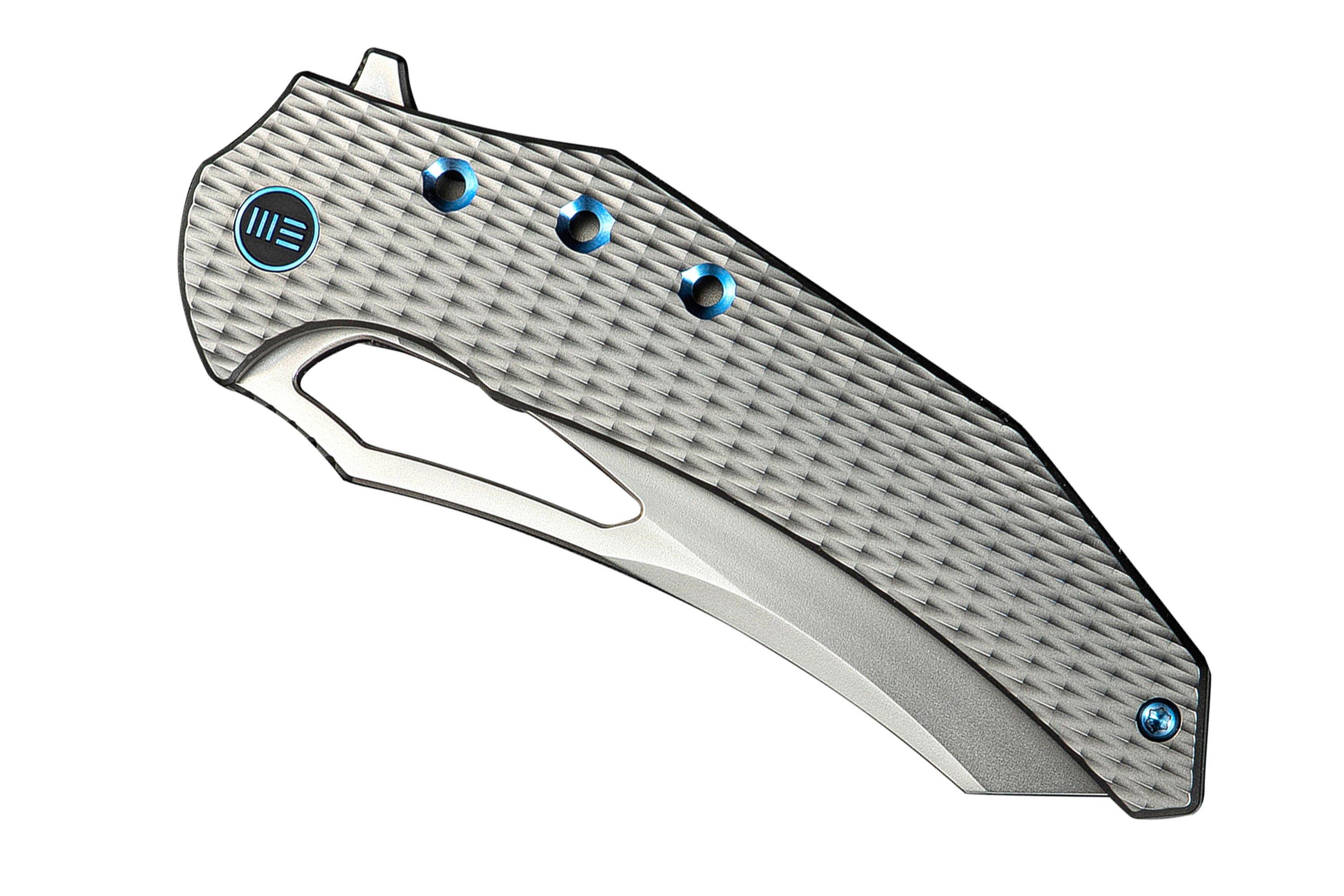 WE Knife Epaulette WE24024-3 Polished Bead Blasted M390 Diamond ...