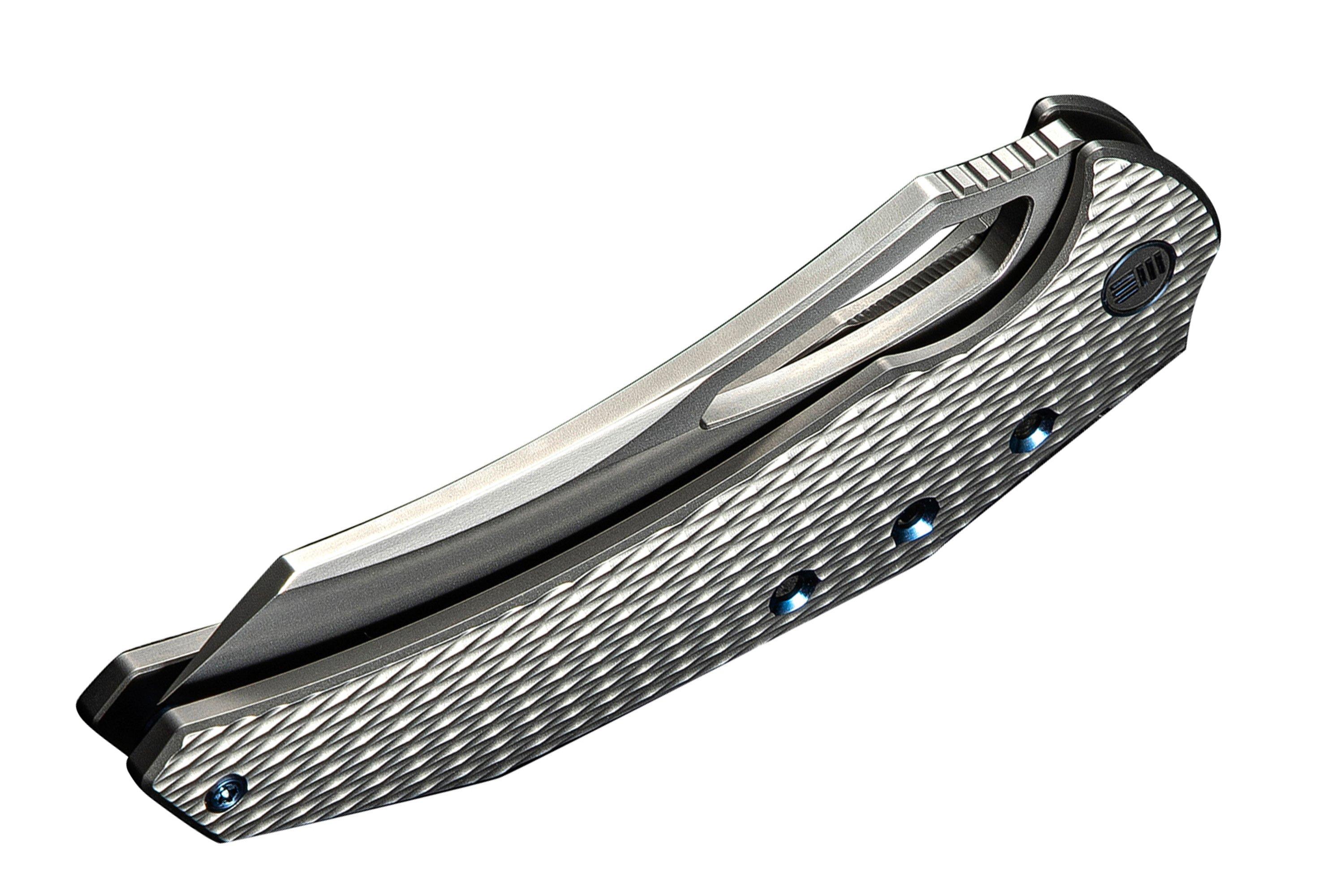 WE Knife Epaulette WE24024-3 Polished Bead Blasted M390 Diamond ...