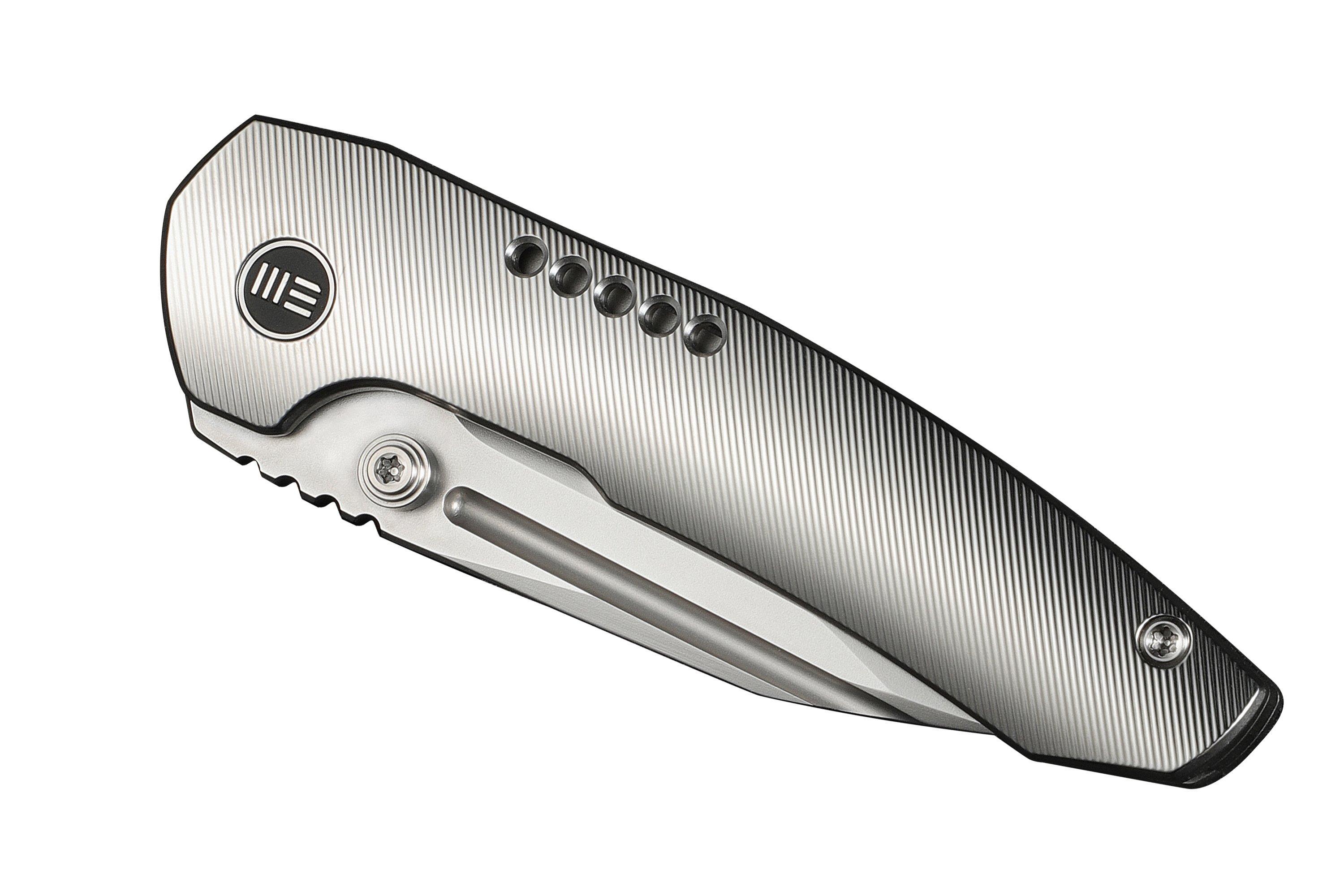 WE Knife Micro Trogon WE24043-2 Polished Bead Blasted Böhler M390 ...