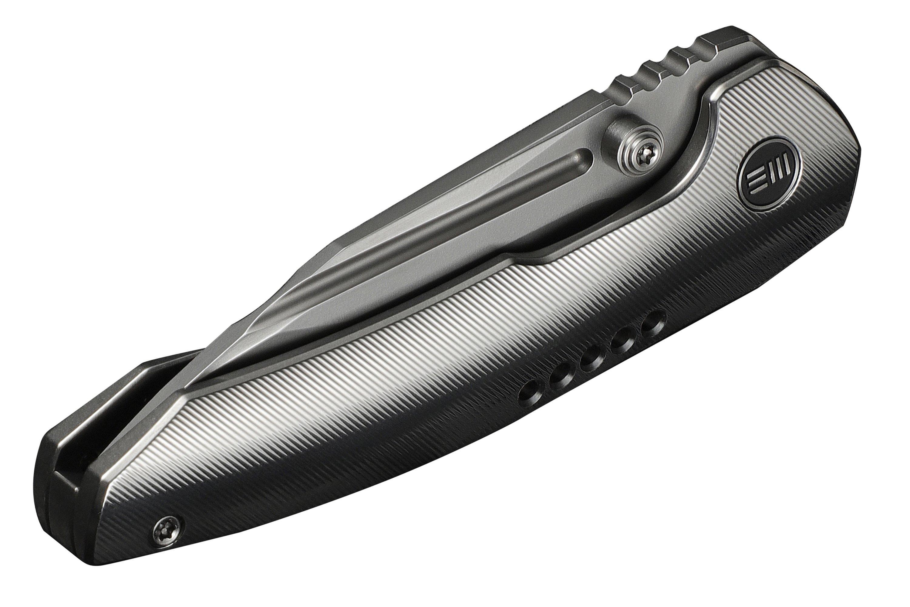 WE Knife Micro Trogon WE24043-2 Polished Bead Blasted Böhler M390 ...