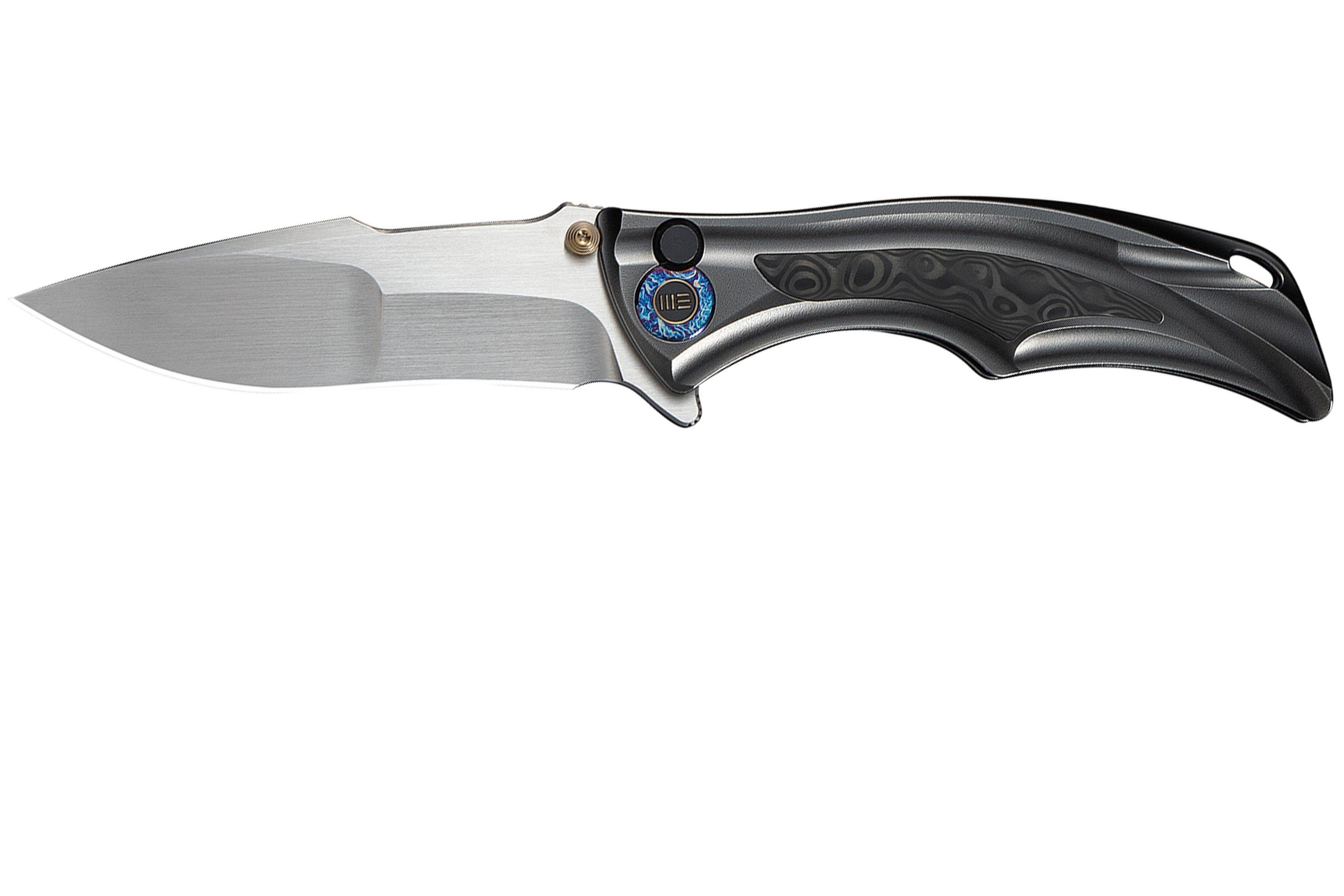 WE Knife Tighe Down WE24054-2 Hand Satin Böhler M390, Integral Polished ...