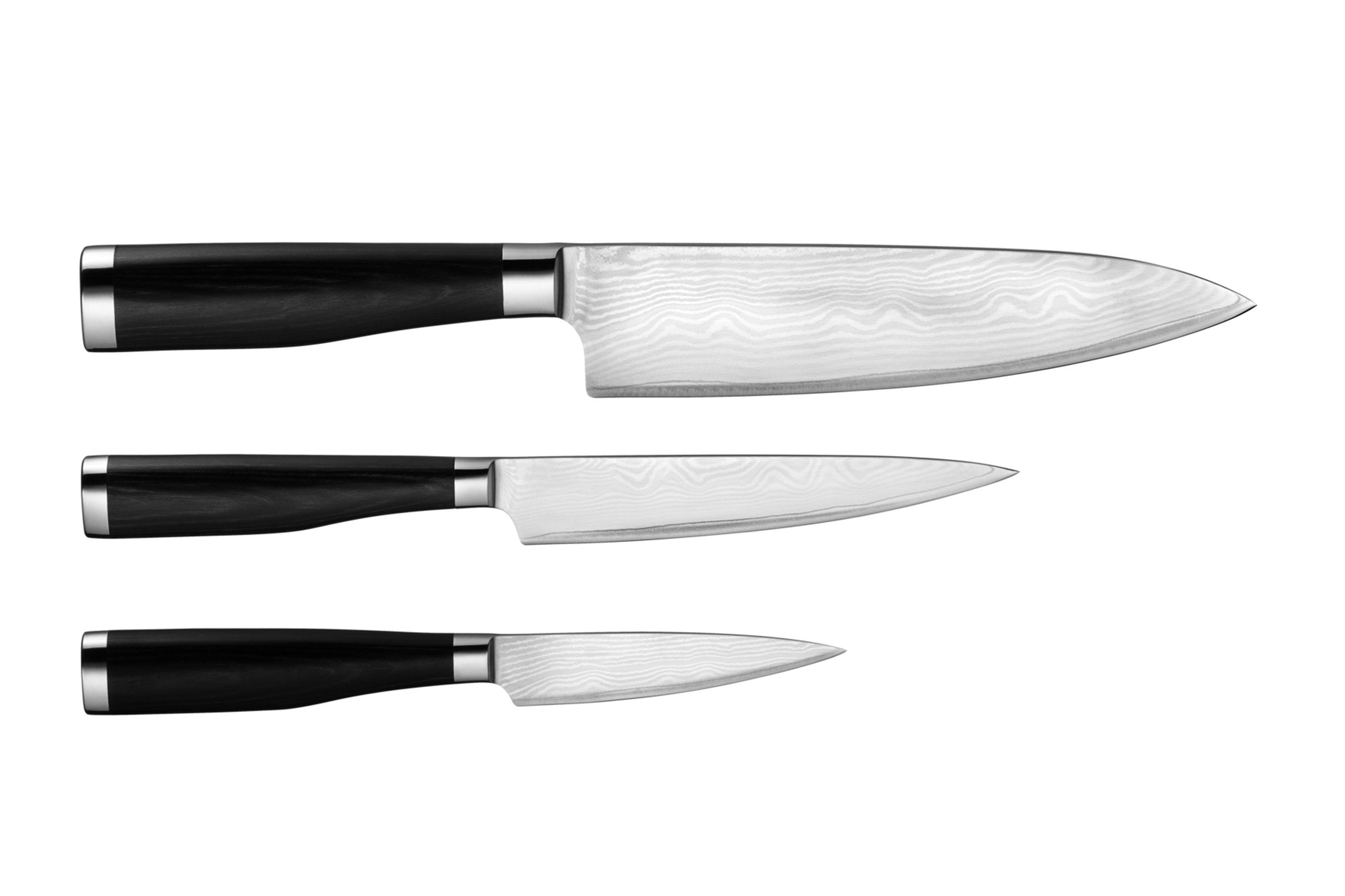 WMF Yari 1884609990 3-piece knife set | Advantageously shopping at ...
