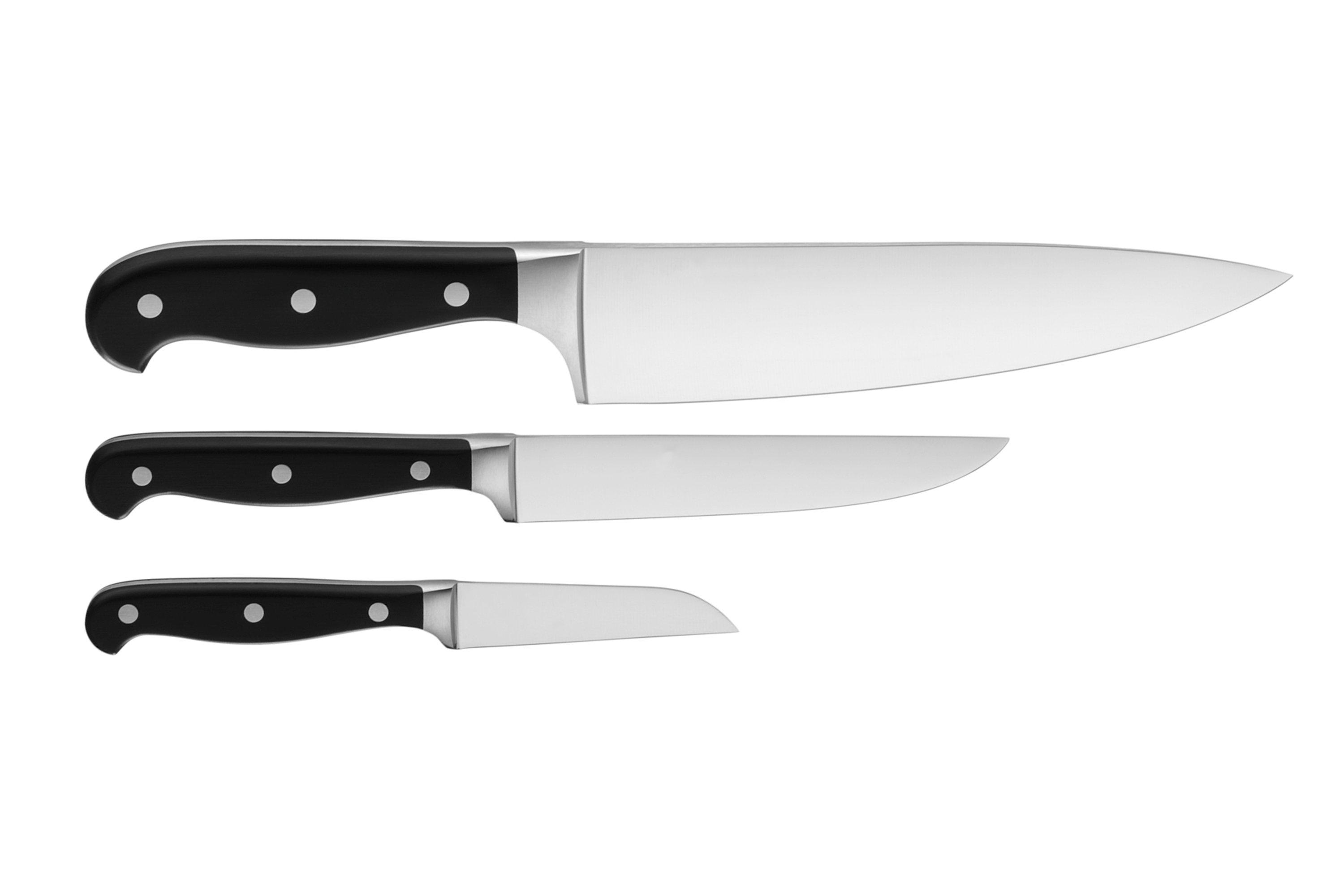 WMF Spitzenklasse Plus 1894919992, 3-piece knife set | Advantageously ...