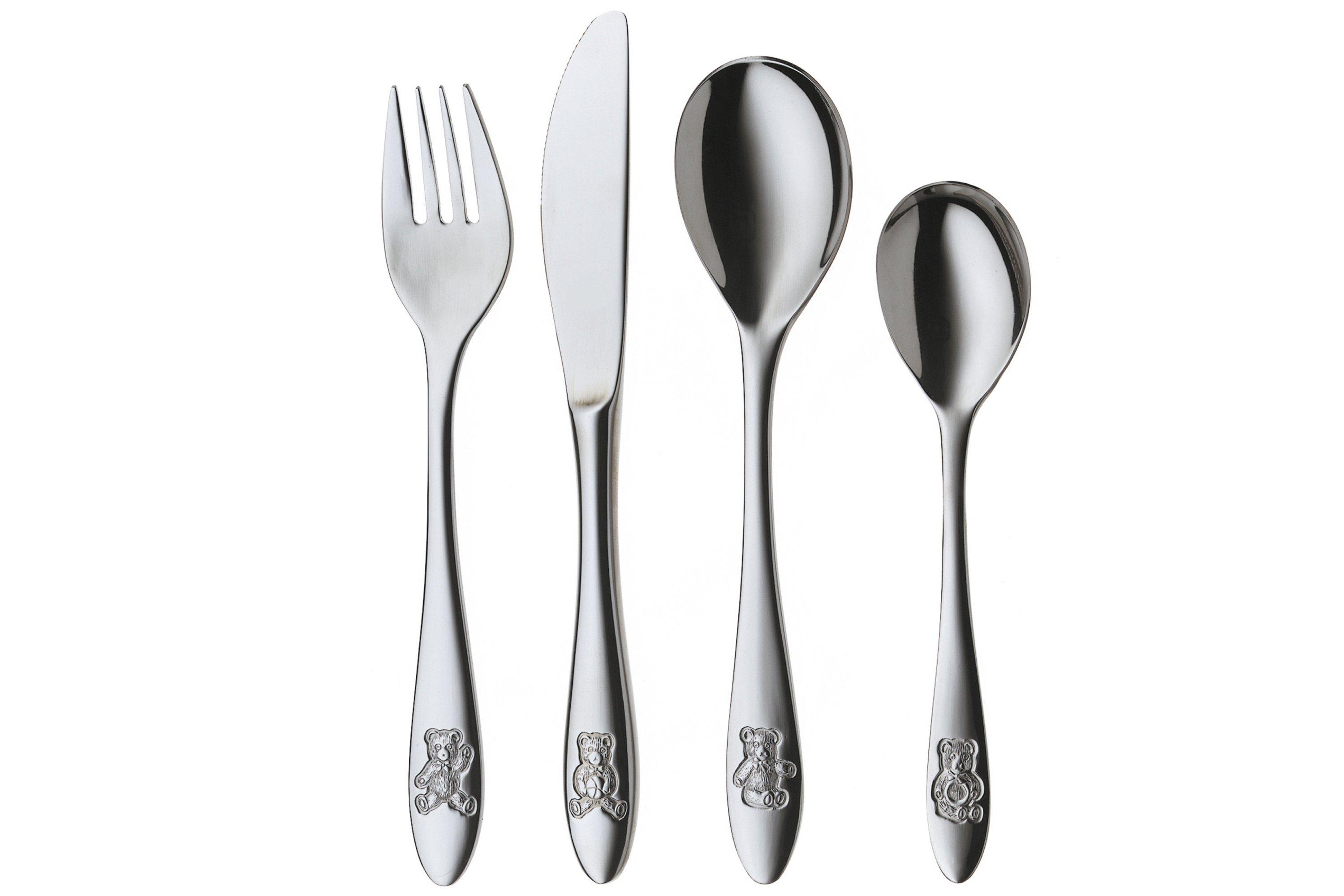 WMF Silit Pezzy 2145213208 conjunto de talheres para crianças, 4 peças ...