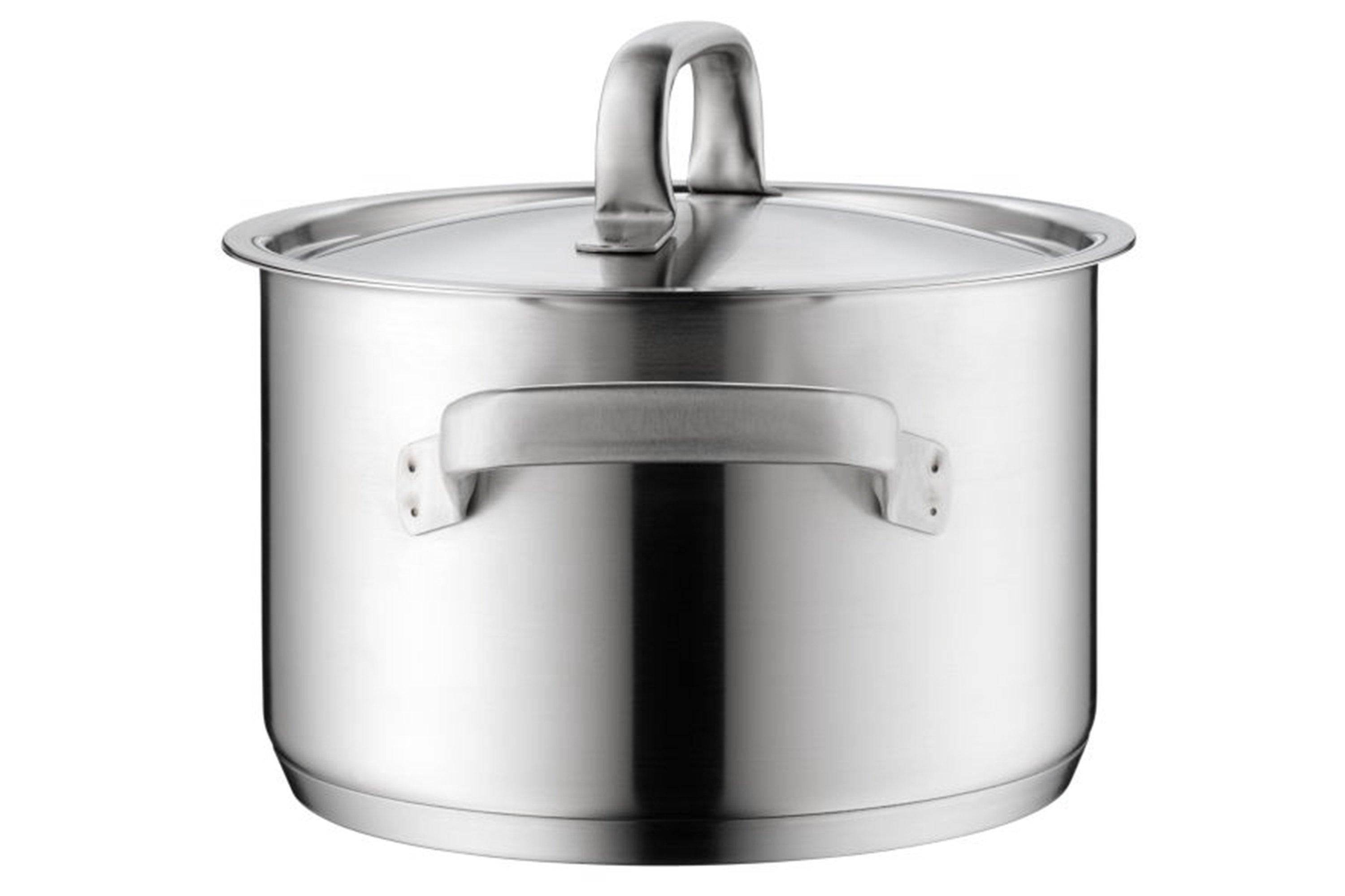 WMF Gourmet Plus 0724166030 high cooking pot 16 cm with lid ...