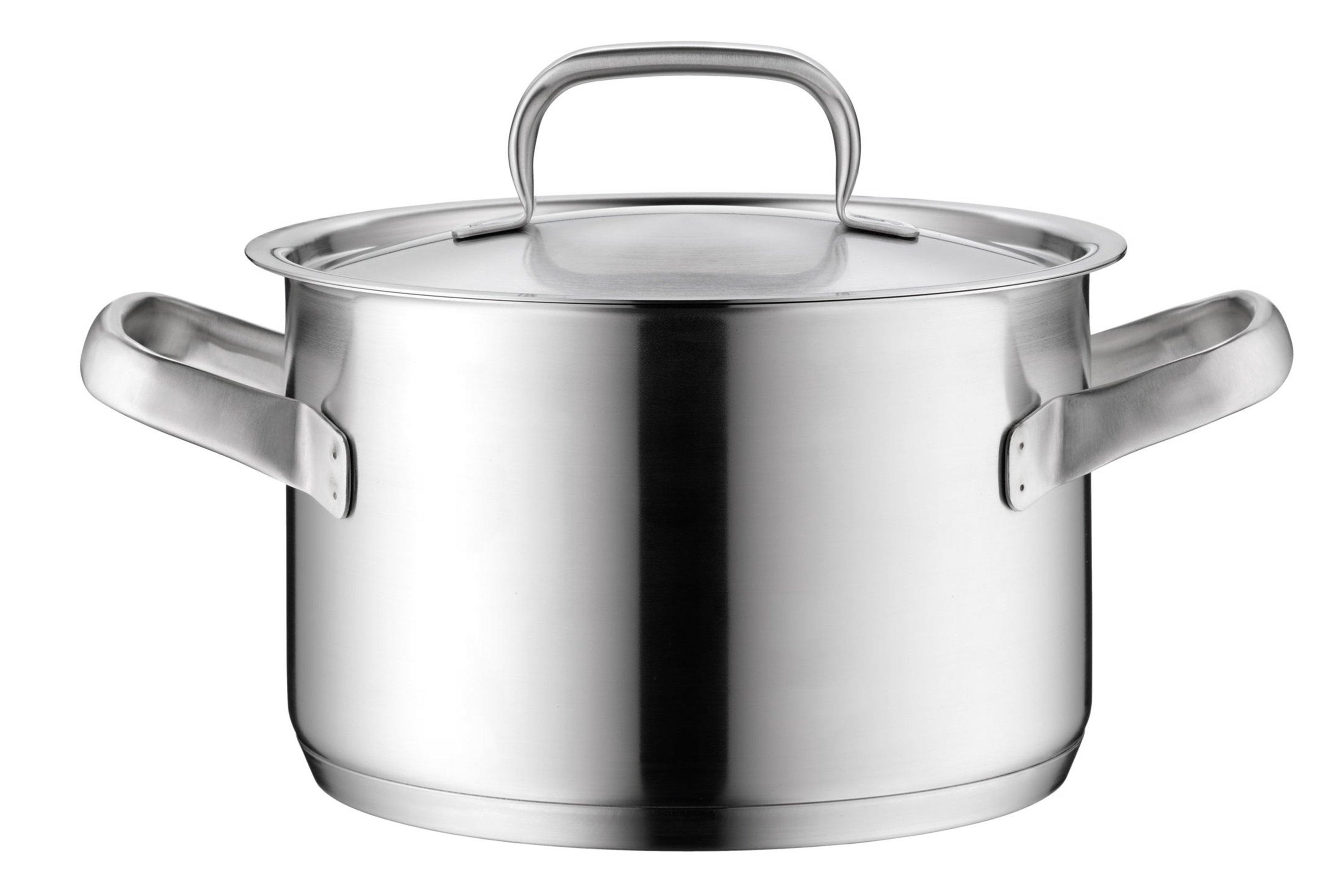 WMF Gourmet Plus 724206030 high cooking pot 20 cm with lid ...