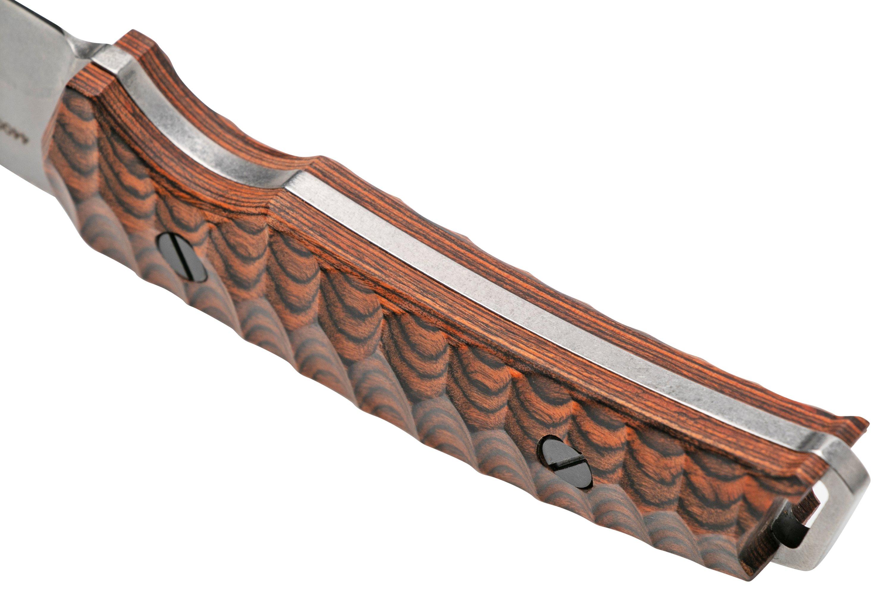 Willumsen Birddog BD21LSW Light Stonewashed, coltello da bushcraft ...