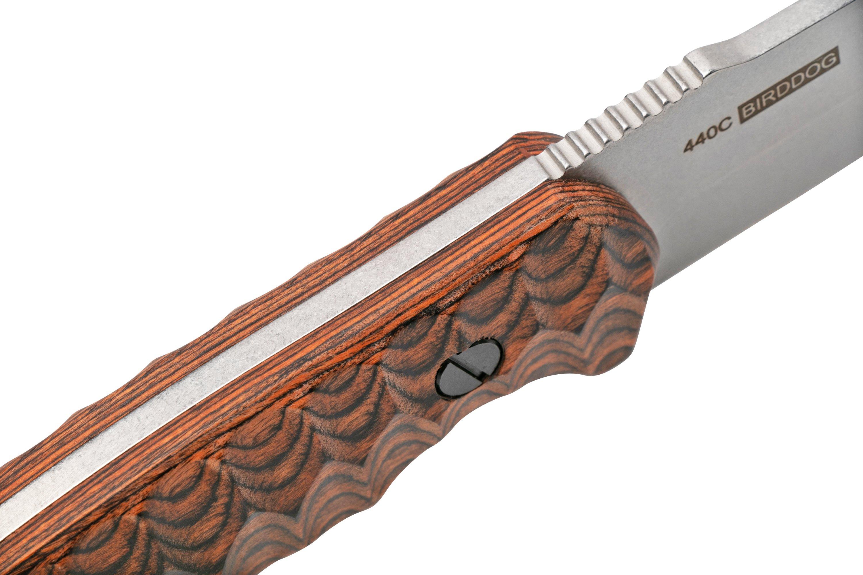 Willumsen Birddog BD21LSW Light Stonewashed, Bushcraftmesser ...