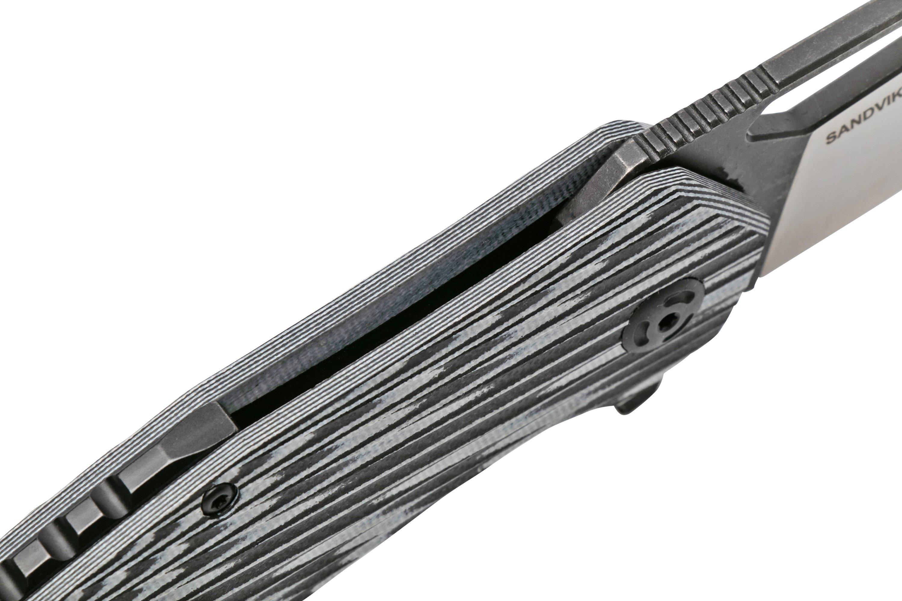 Willumsen Chibs CH21TGR Gray & Black, pocket knife | Advantageously ...