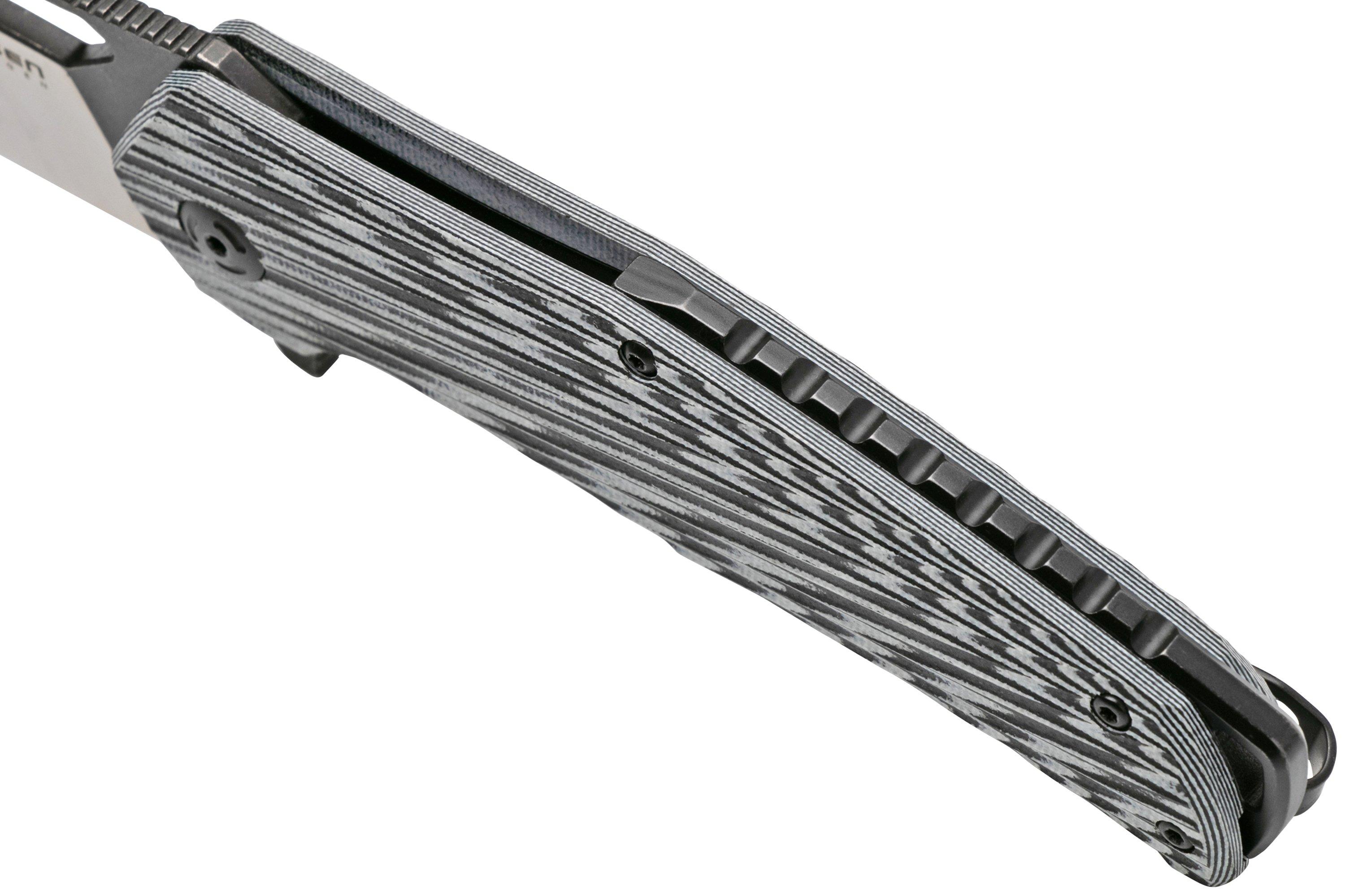 Willumsen Chibs CH21TGR Gray & Black, pocket knife | Advantageously ...