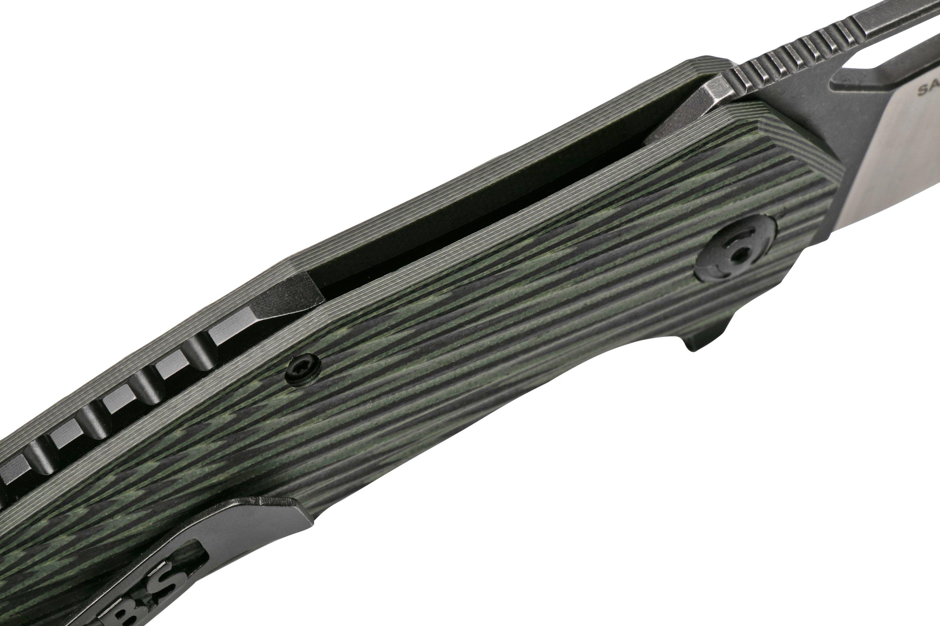 Willumsen Chibs CH21TOL Green & Black, pocket knife | Advantageously ...