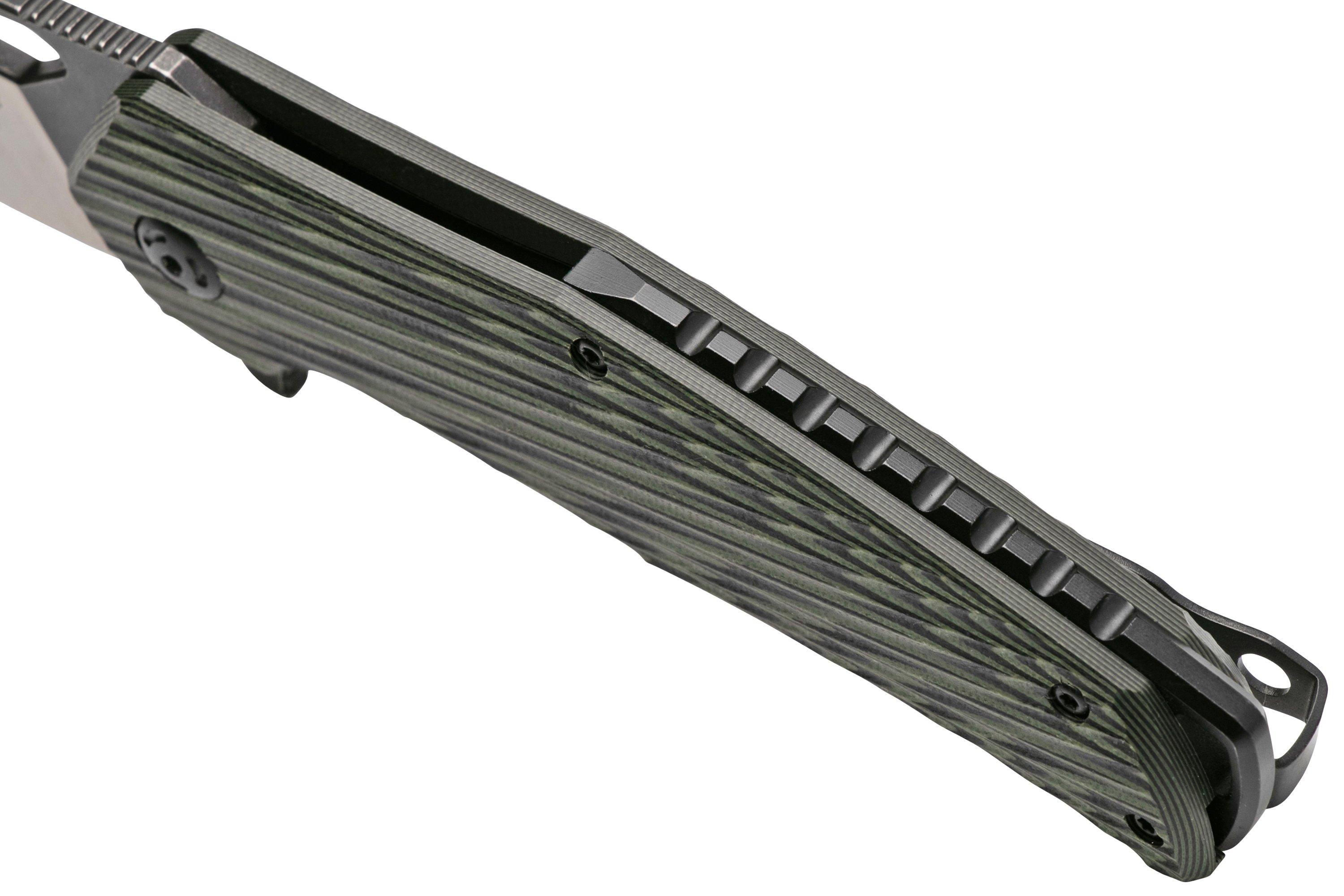 Willumsen Chibs CH21TOL Green & Black, pocket knife | Advantageously ...