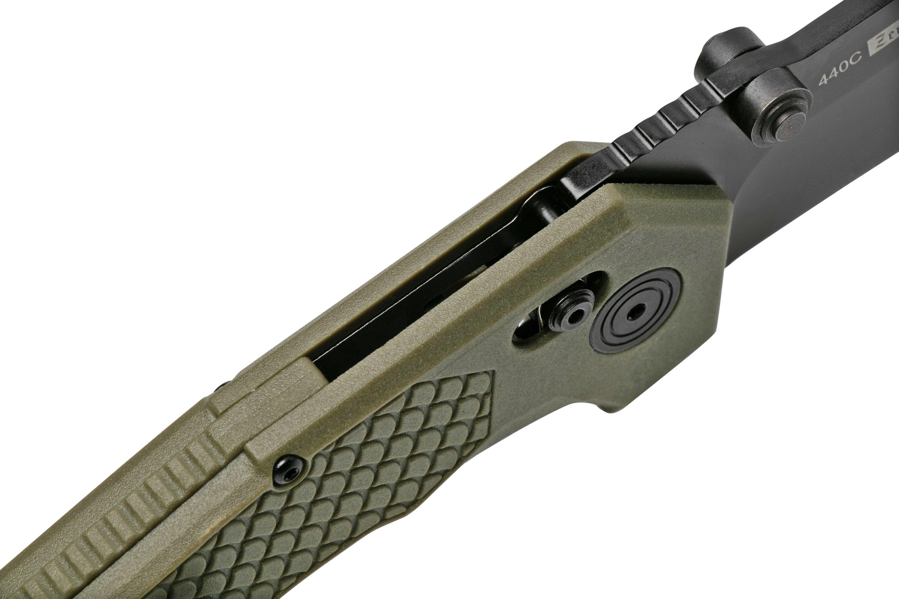 Willumsen Zero7, Z722NOL Night Olive pocket knife | Advantageously ...