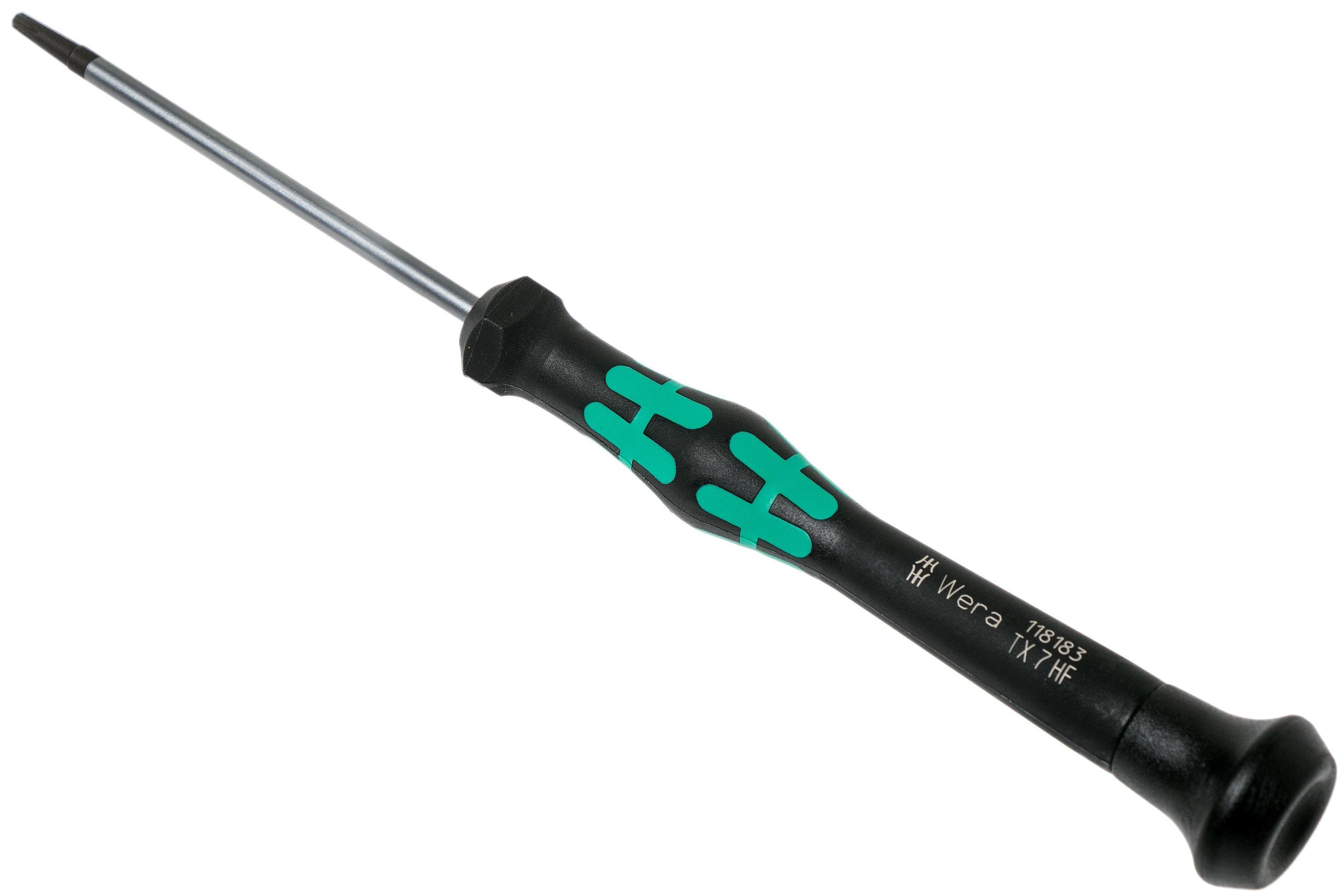 Wera Kraftform Micro Torx screwdriver TX7, 5118183001 | Advantageously ...