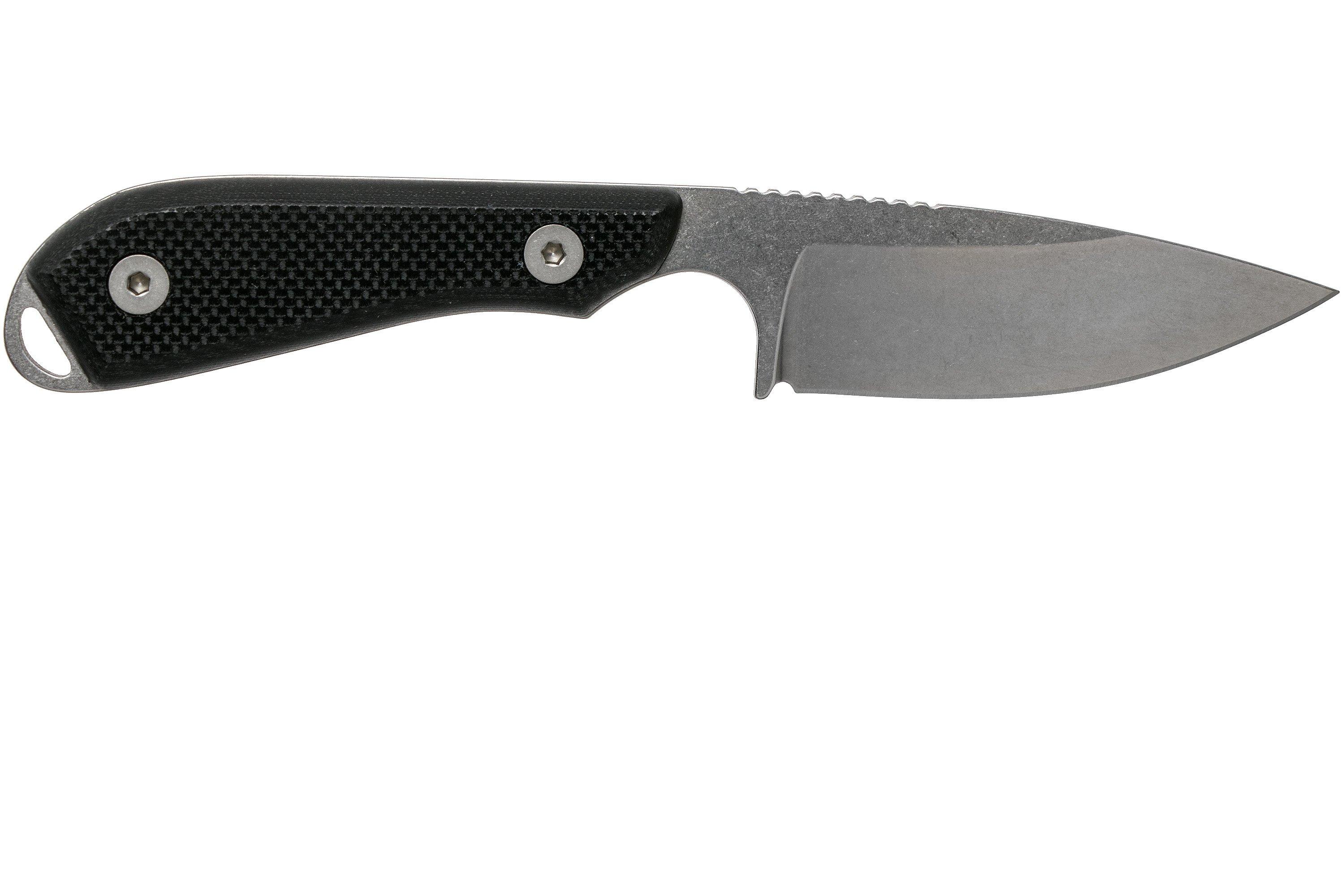 White River Knives M1 Backpacker Pro Black G10 fixed knife, Kydex ...