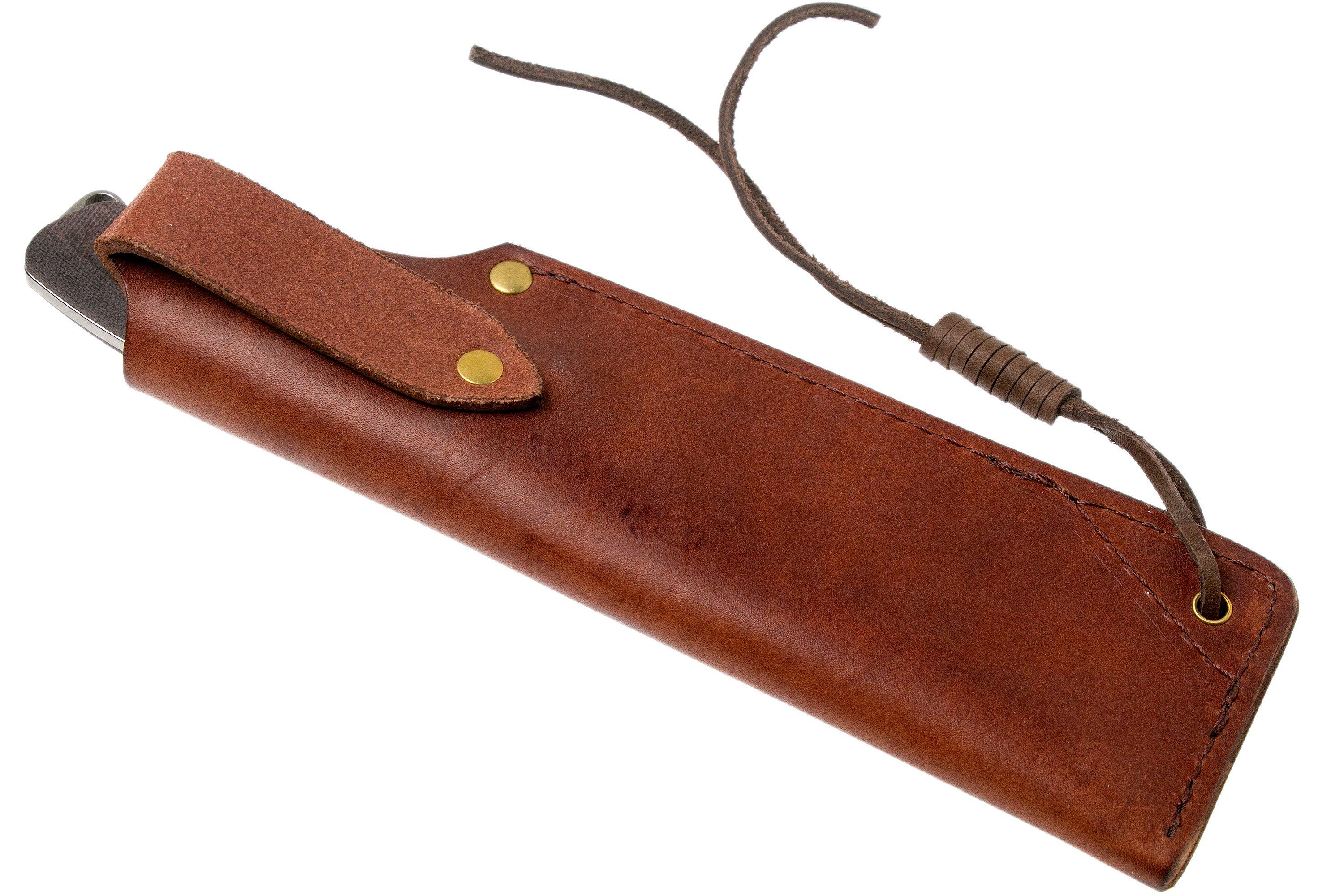 White River Knives Camp Cleaver Black Canvas Micarta camping knife ...