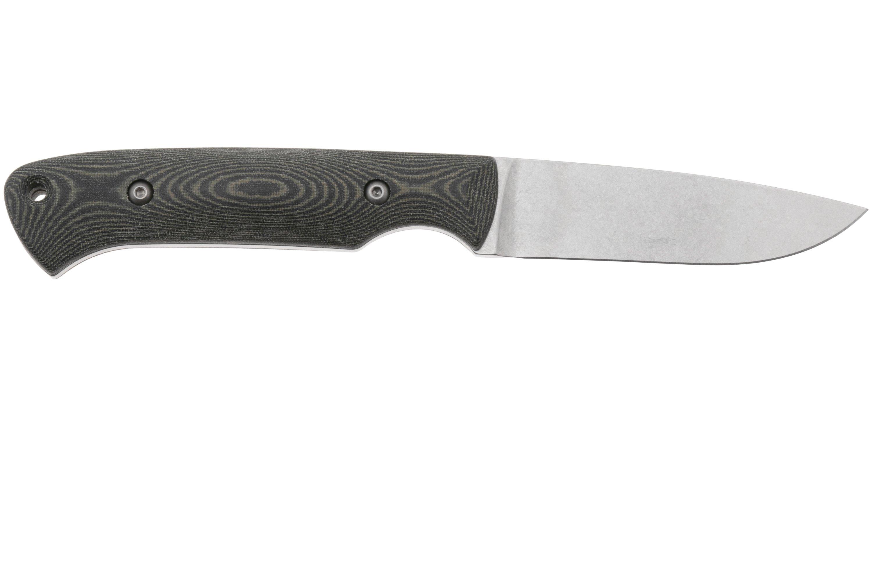 White River Knives Hunter, S35VN, Black O.D. Green Micarta, cuchillo de ...